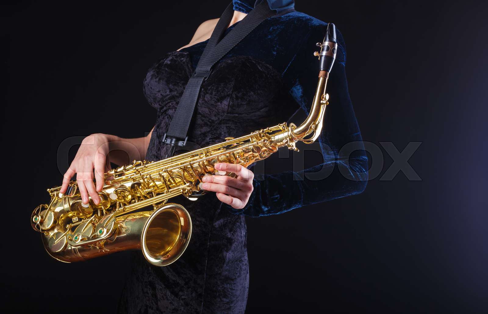 Saxophone | Stock image | Colourbox