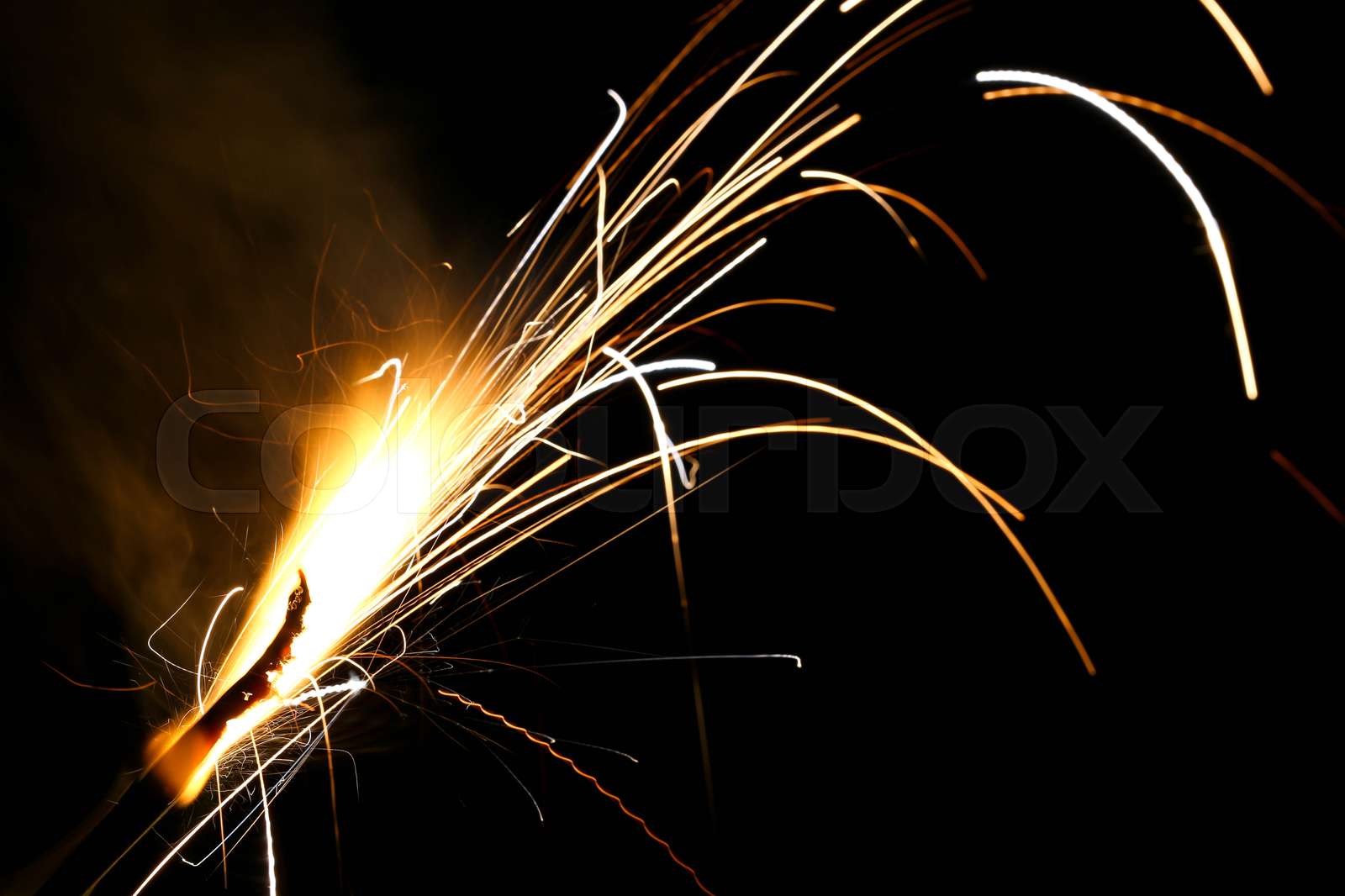 Beautiful Fireworks Lines | Stock image | Colourbox