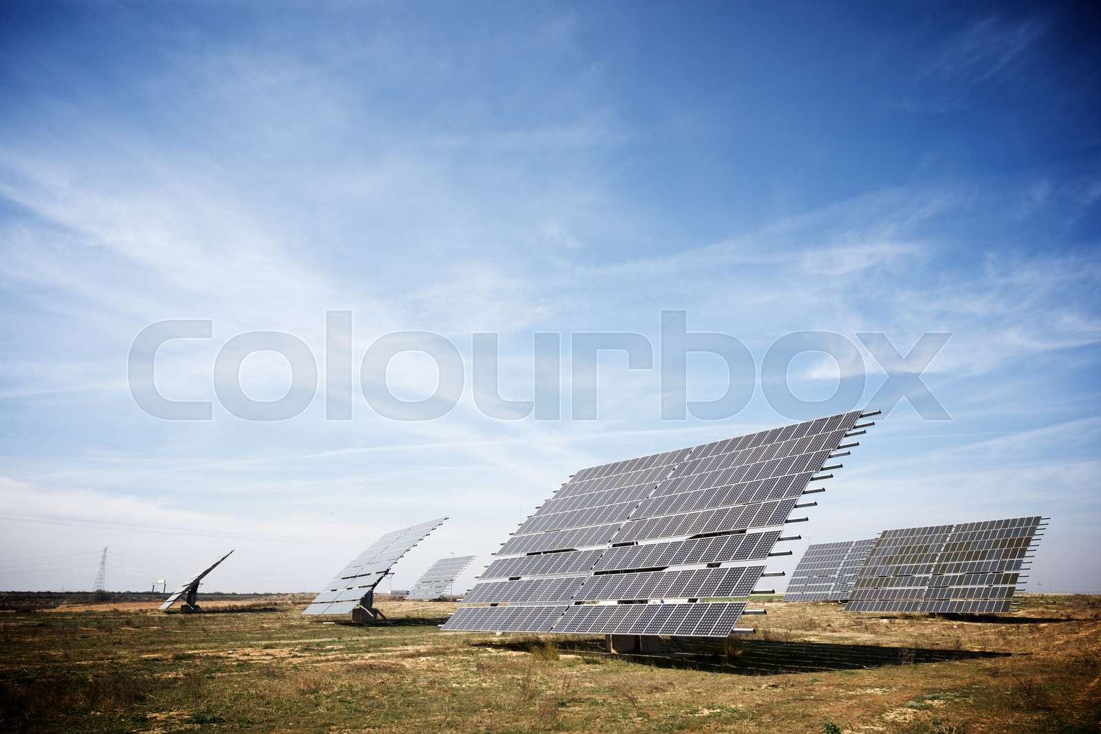 Solar energy | Stock image | Colourbox