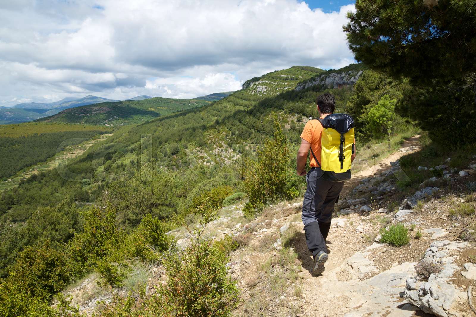 Hiking in Spain | Stock image | Colourbox