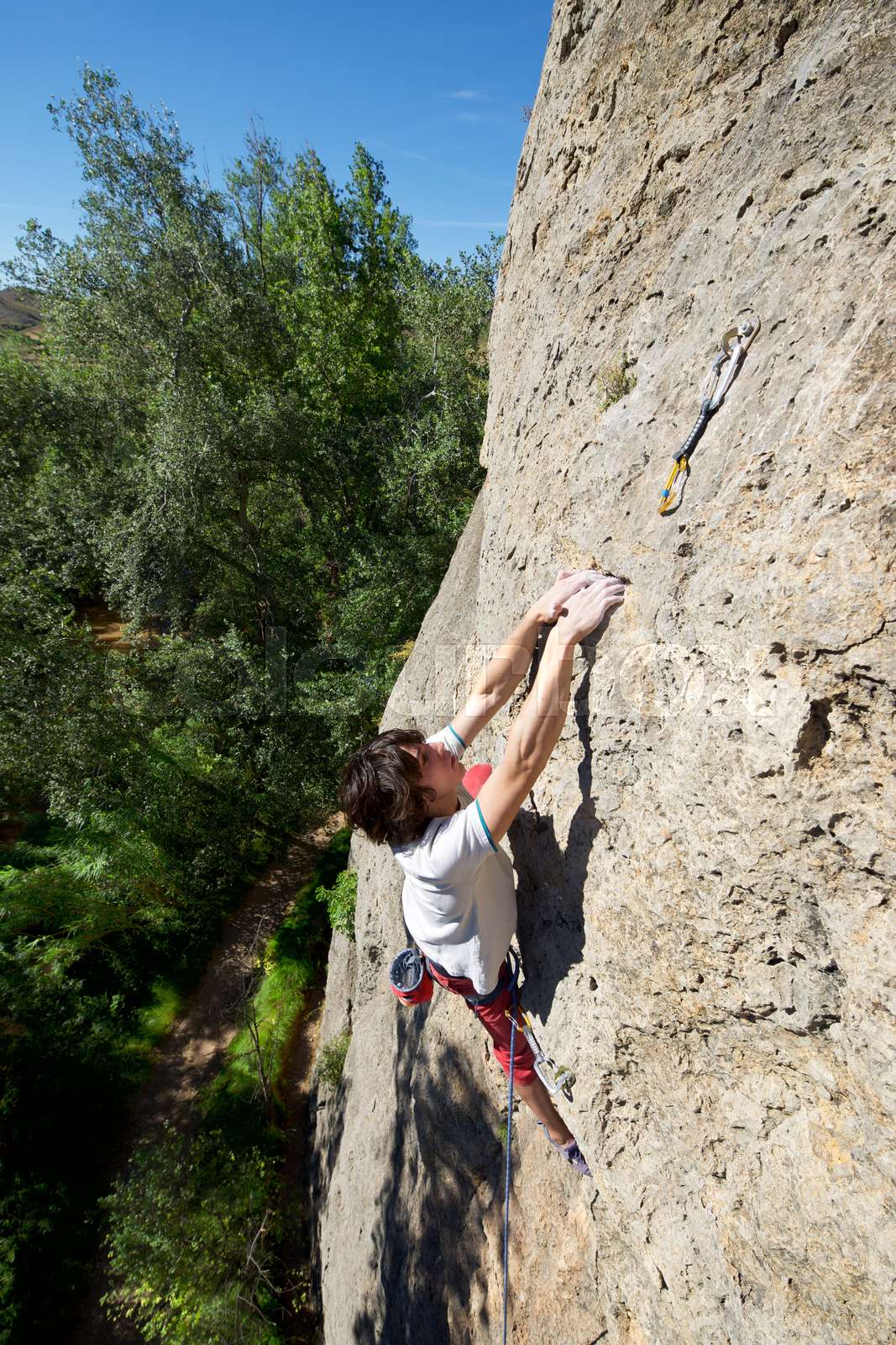 Climbing in Spain | Stock image | Colourbox