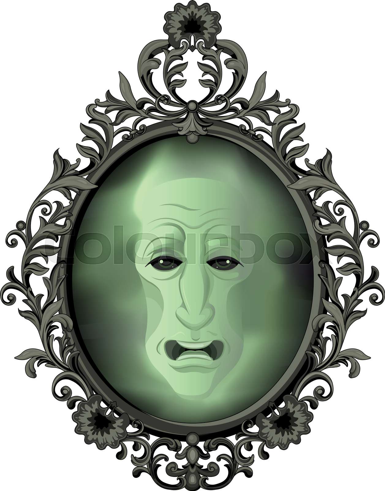 The Magic Mirror | Stock vector | Colourbox