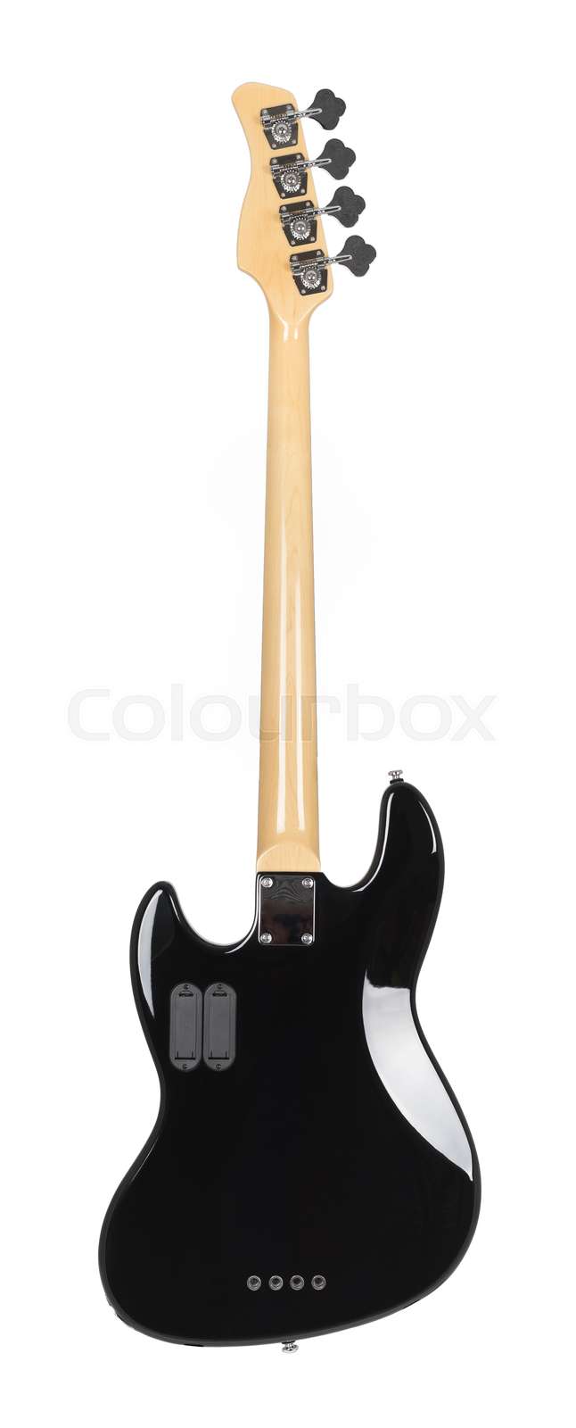 Back Side of Electric Bass Guitar | Stock image | Colourbox