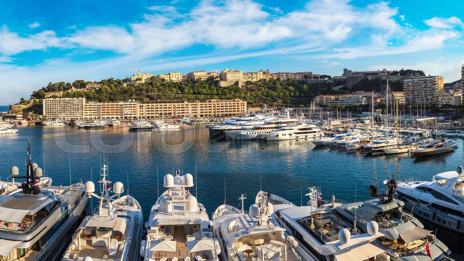 Port Hercule in Monte-Carlo | Stock image | Colourbox