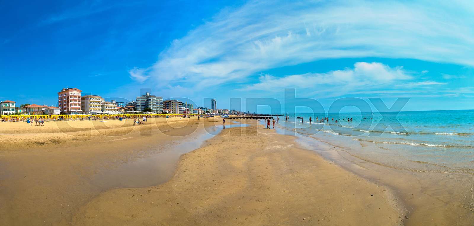 Beach of Lido di Jesolo | Stock image | Colourbox