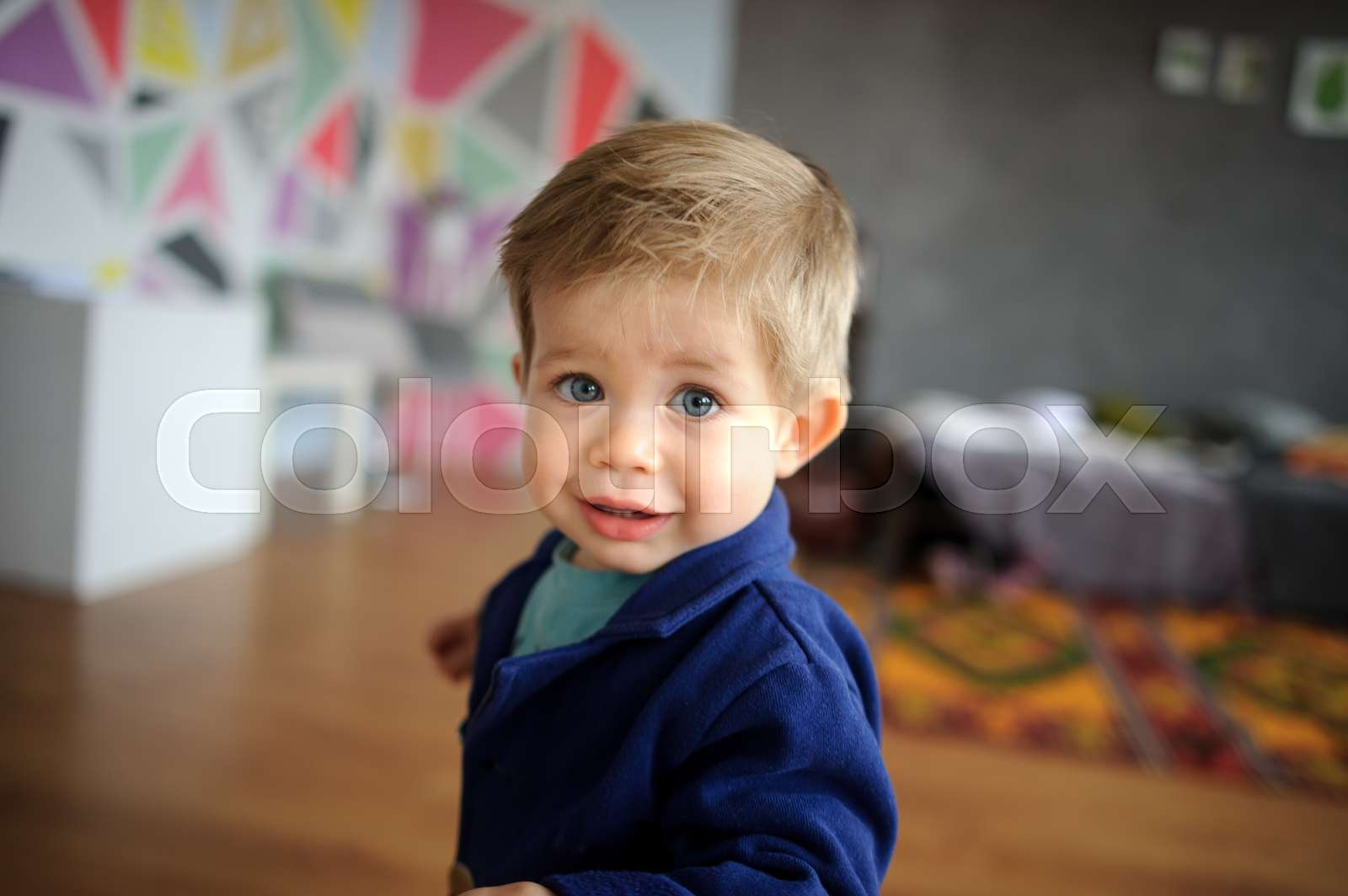 Portrait of little boy. | Stock image | Colourbox