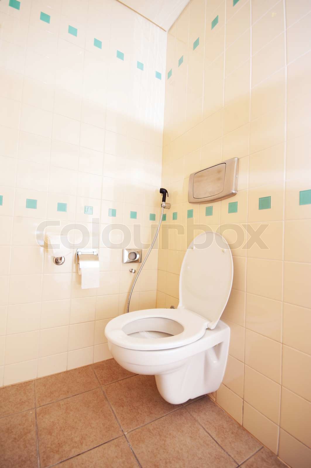 WC im modernen Bad | Stock Bild | Colourbox