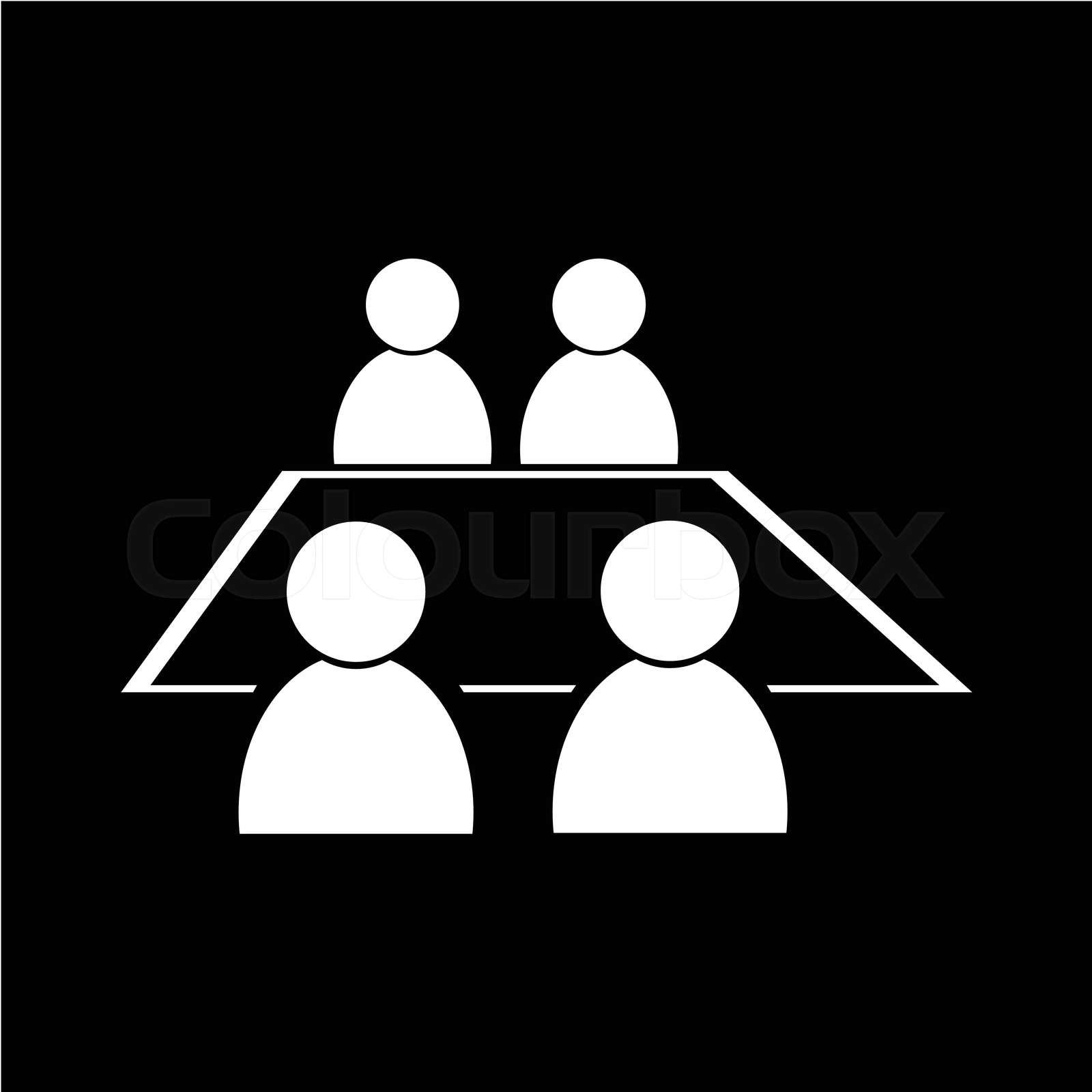 Conference icon | Stock vector | Colourbox