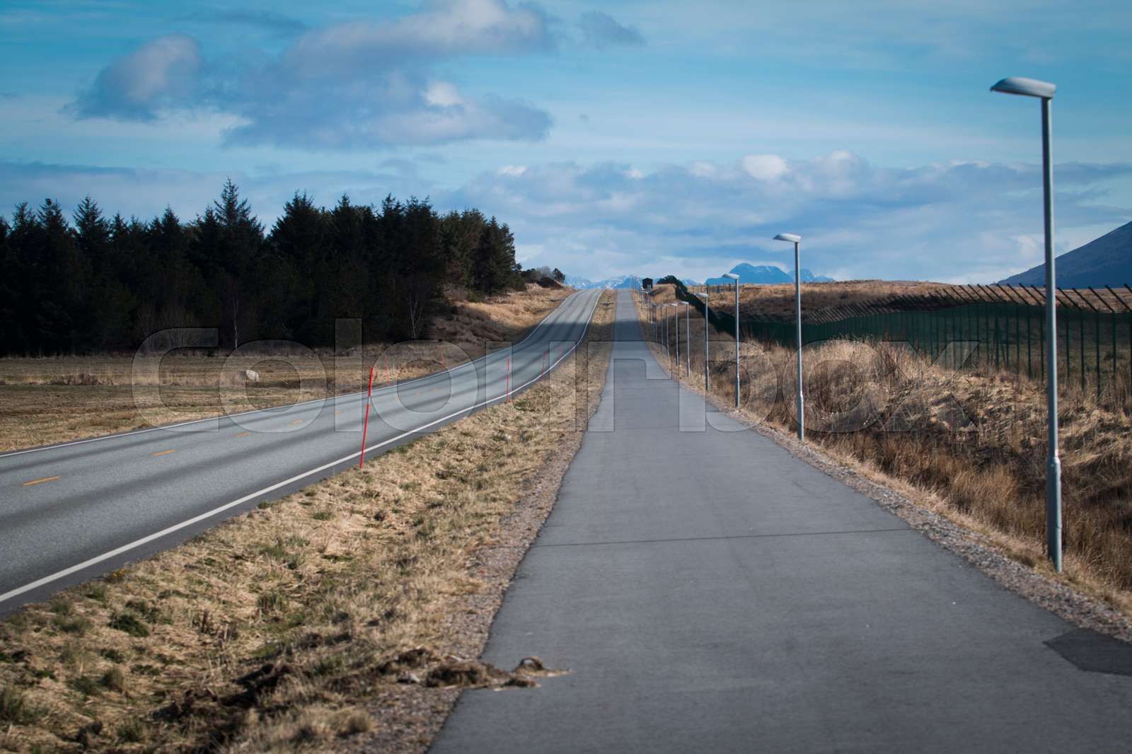 Small Road | Stock image | Colourbox