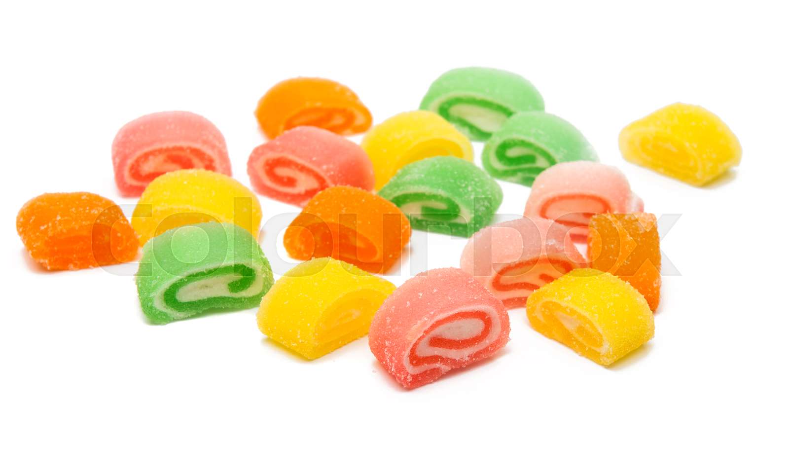gummi candy isolated | Stock image | Colourbox