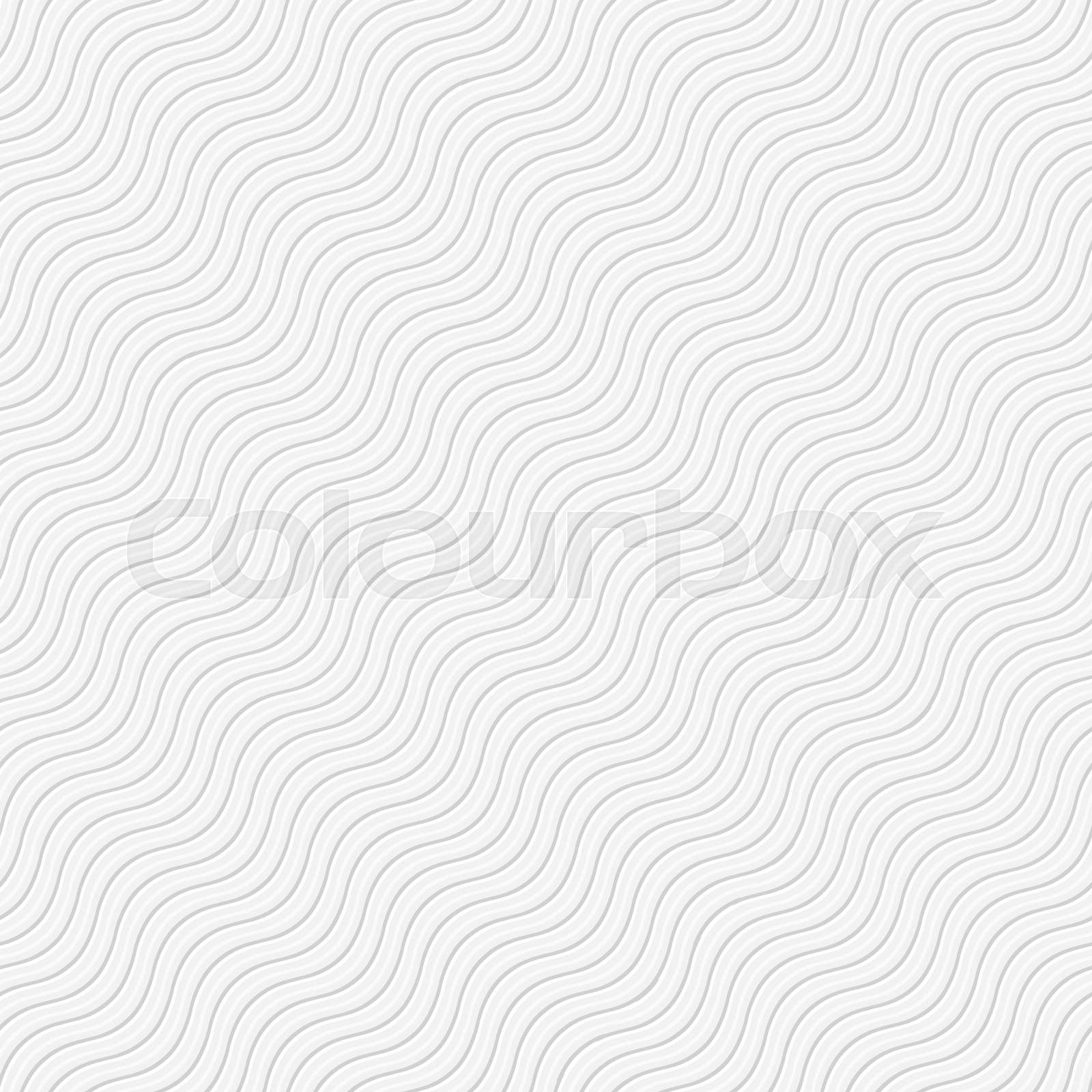 Seamless wave tile white | Stock vector | Colourbox