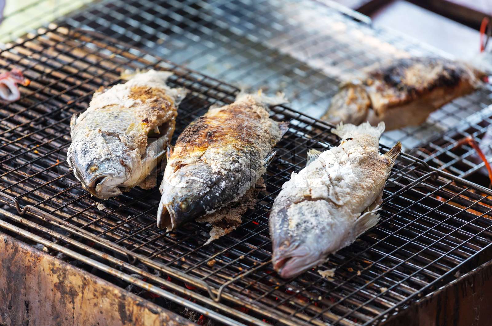 Fried fish | Stock image | Colourbox