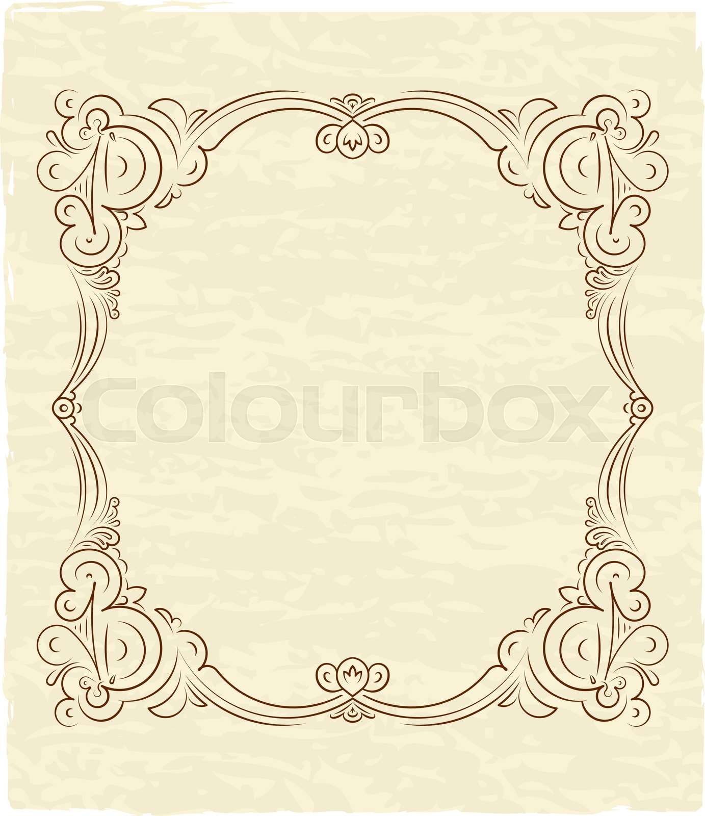 Vintage Photo Frame Template