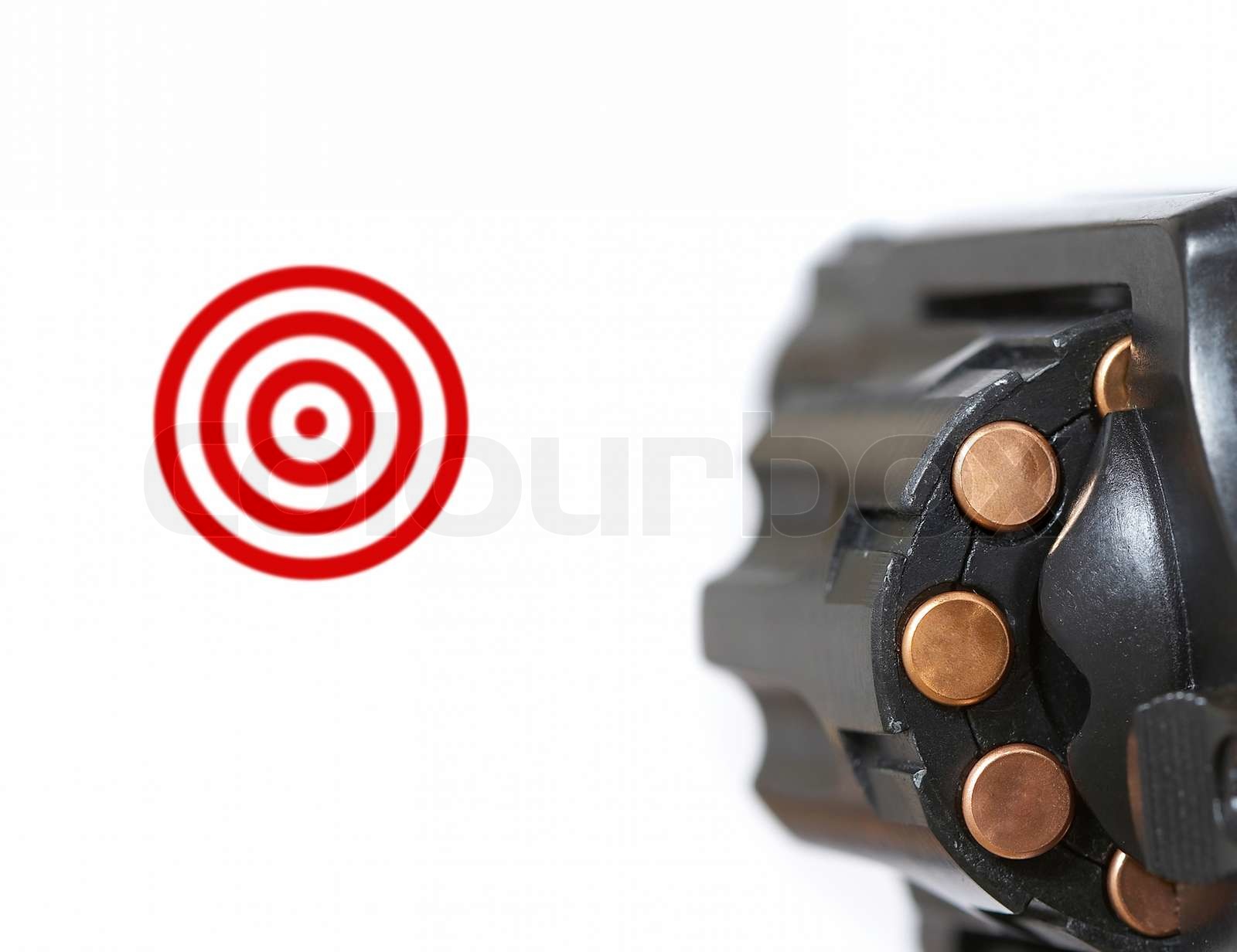 revolver close-up | Stock image | Colourbox