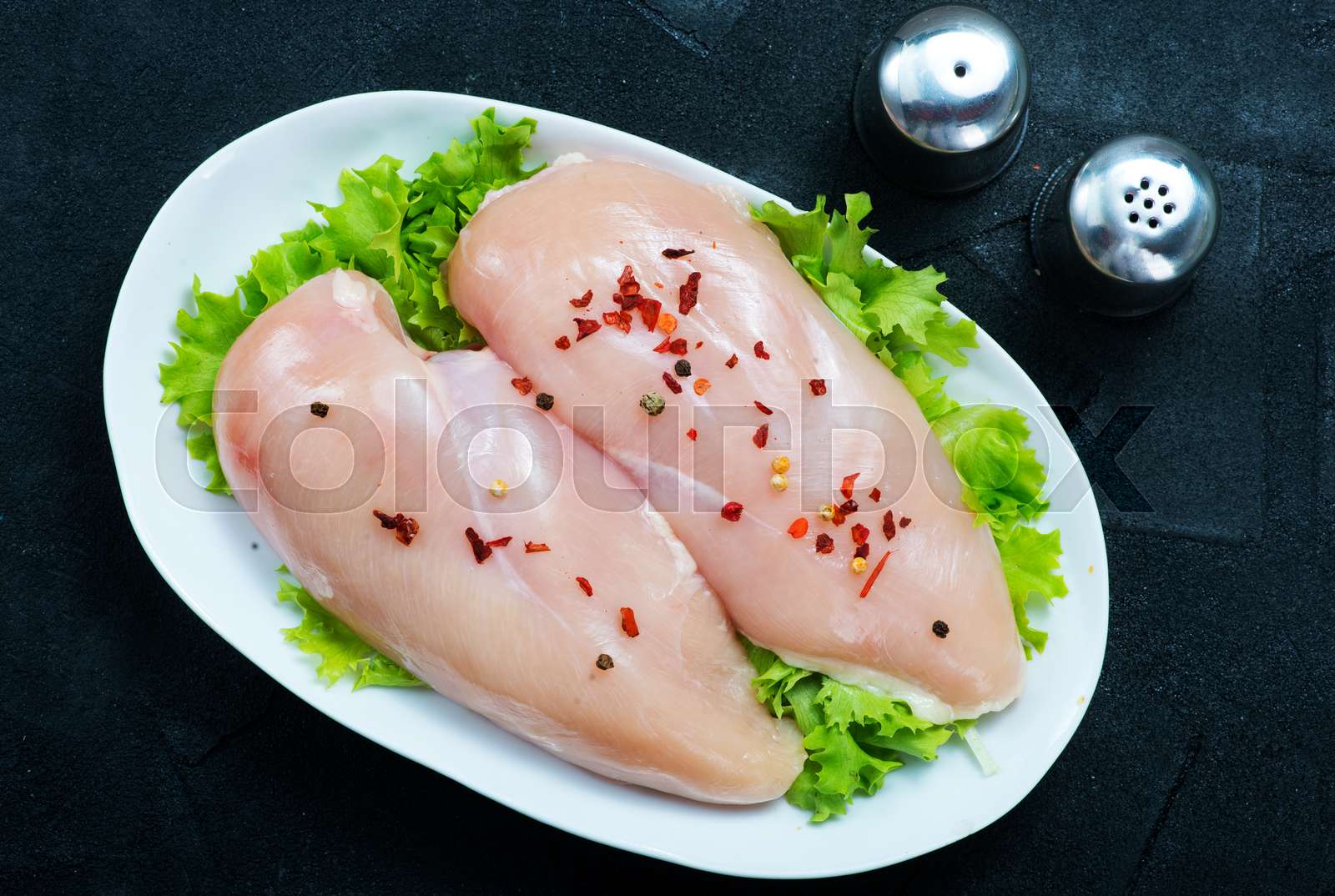 chicken fillet | Stock image | Colourbox