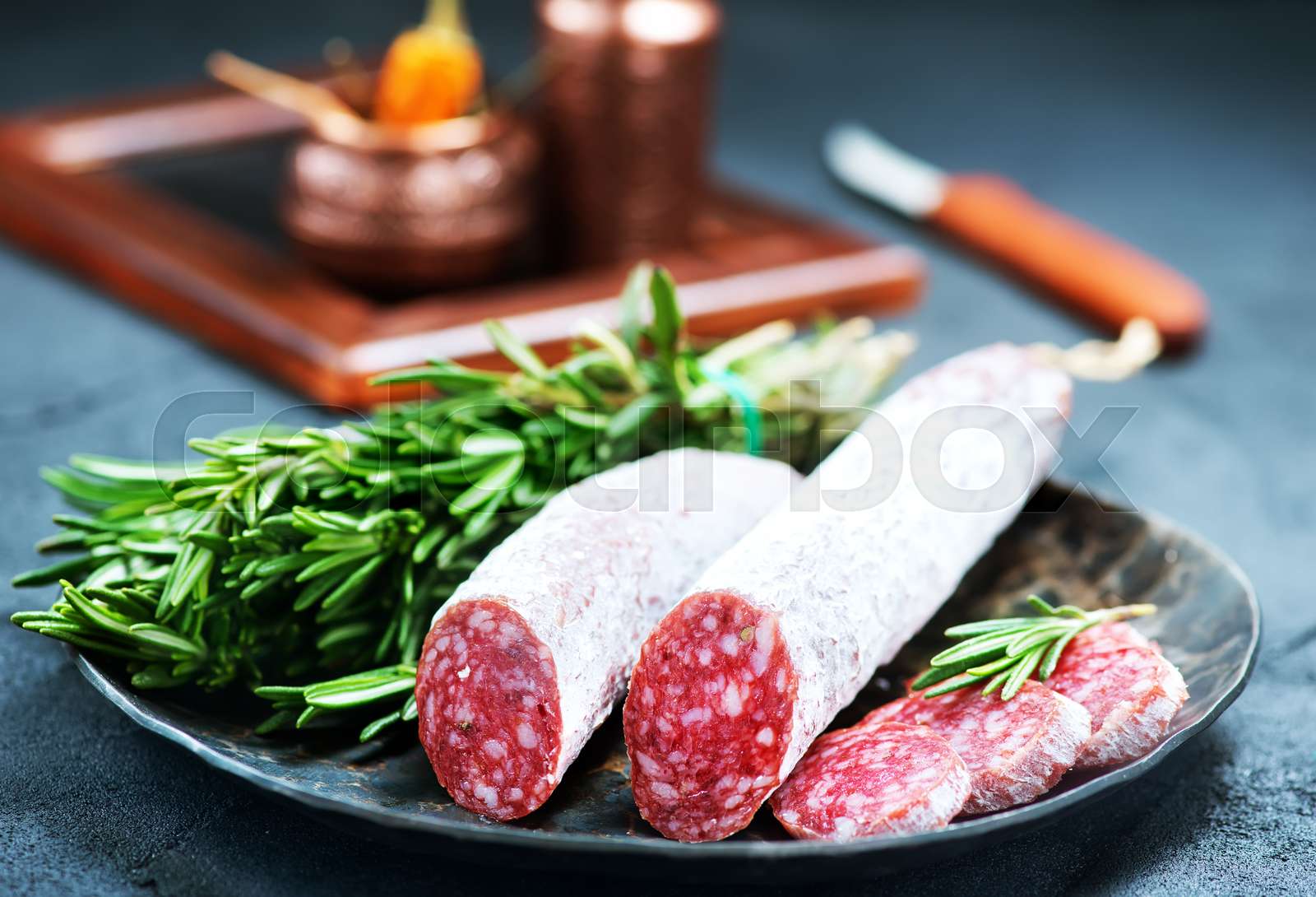 salami | Stock image | Colourbox