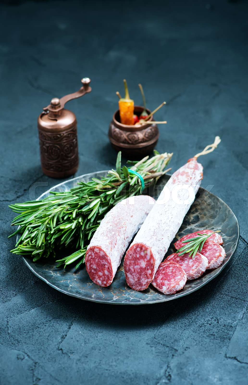 salami | Stock image | Colourbox