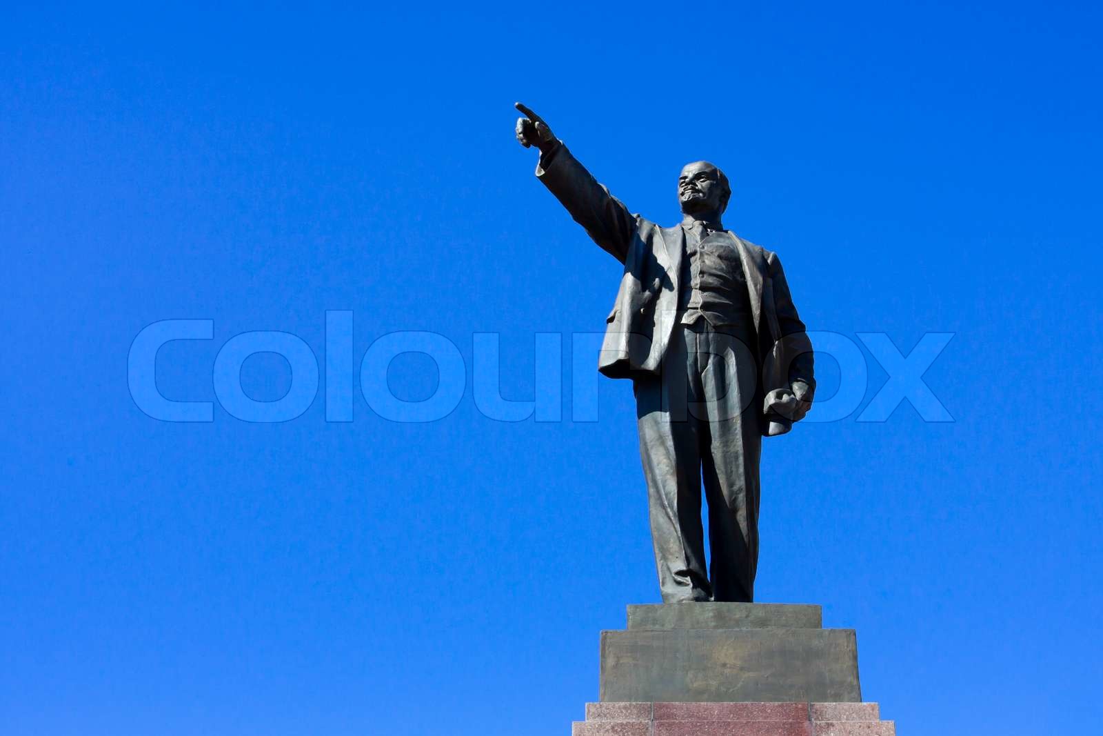 monument of lenin | Stock image | Colourbox