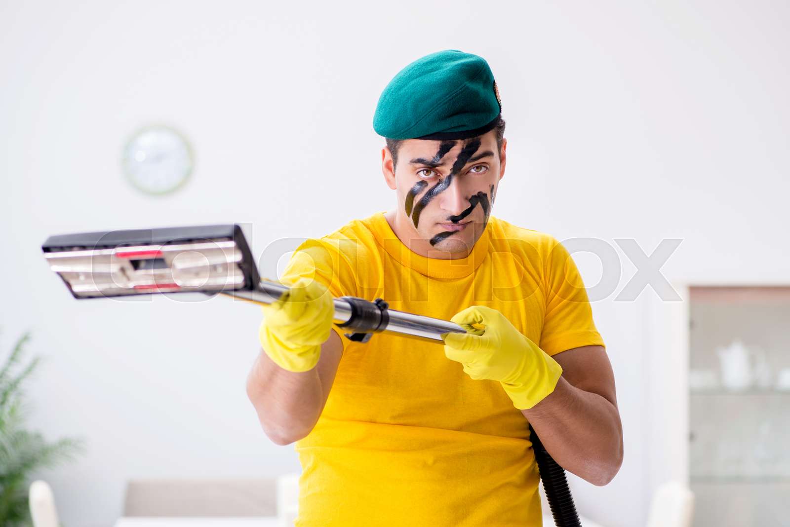 Funny Men Cleaning House