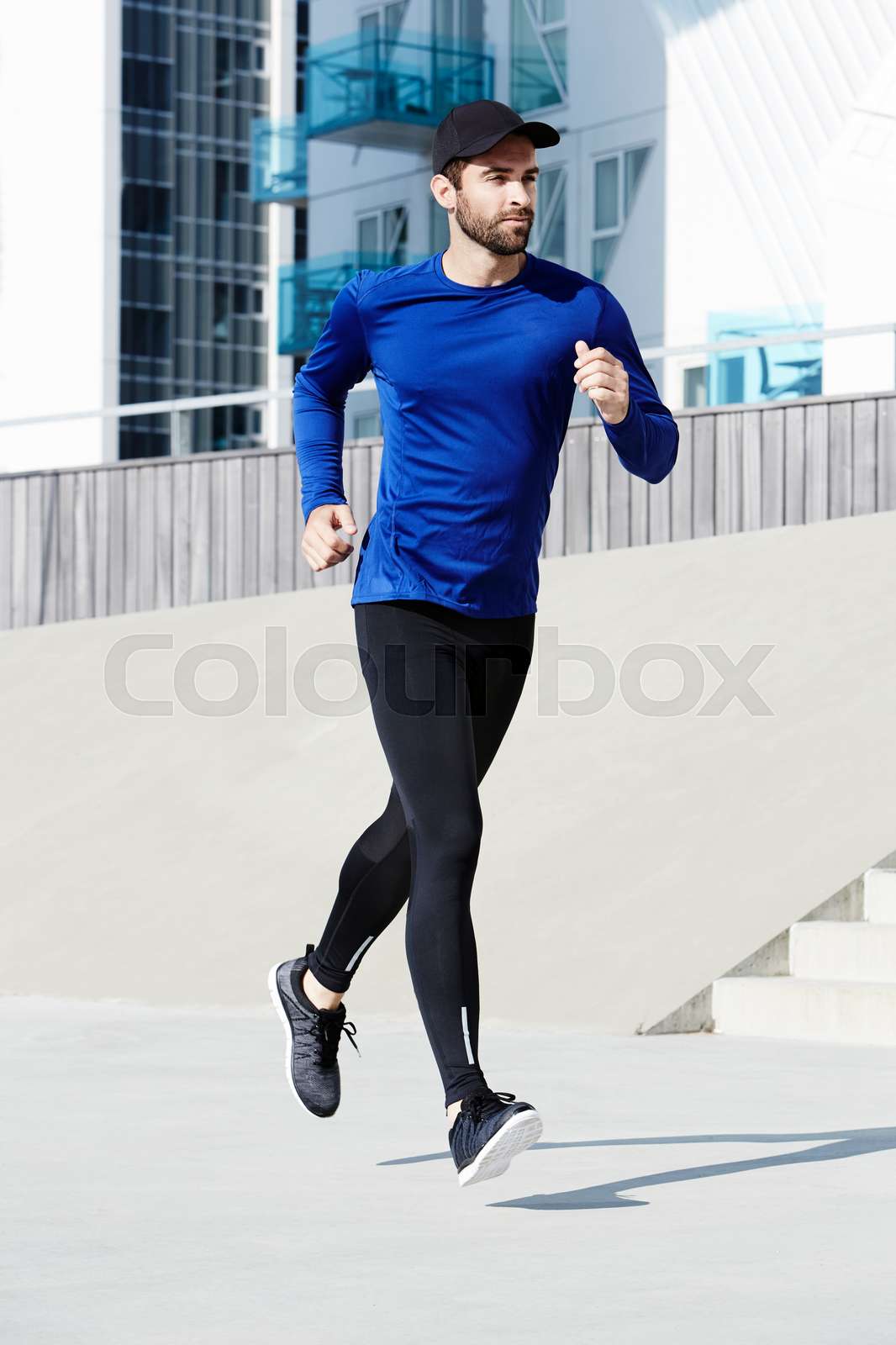 Running man | Stock image | Colourbox