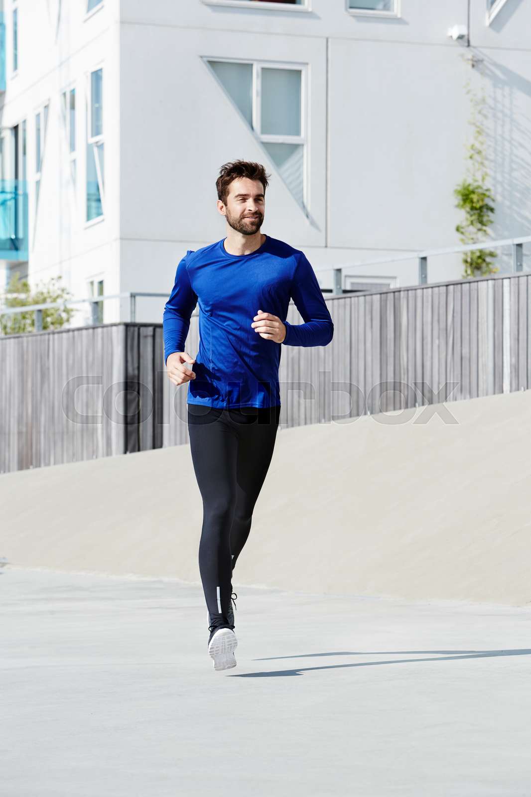 Guy running | Stock image | Colourbox