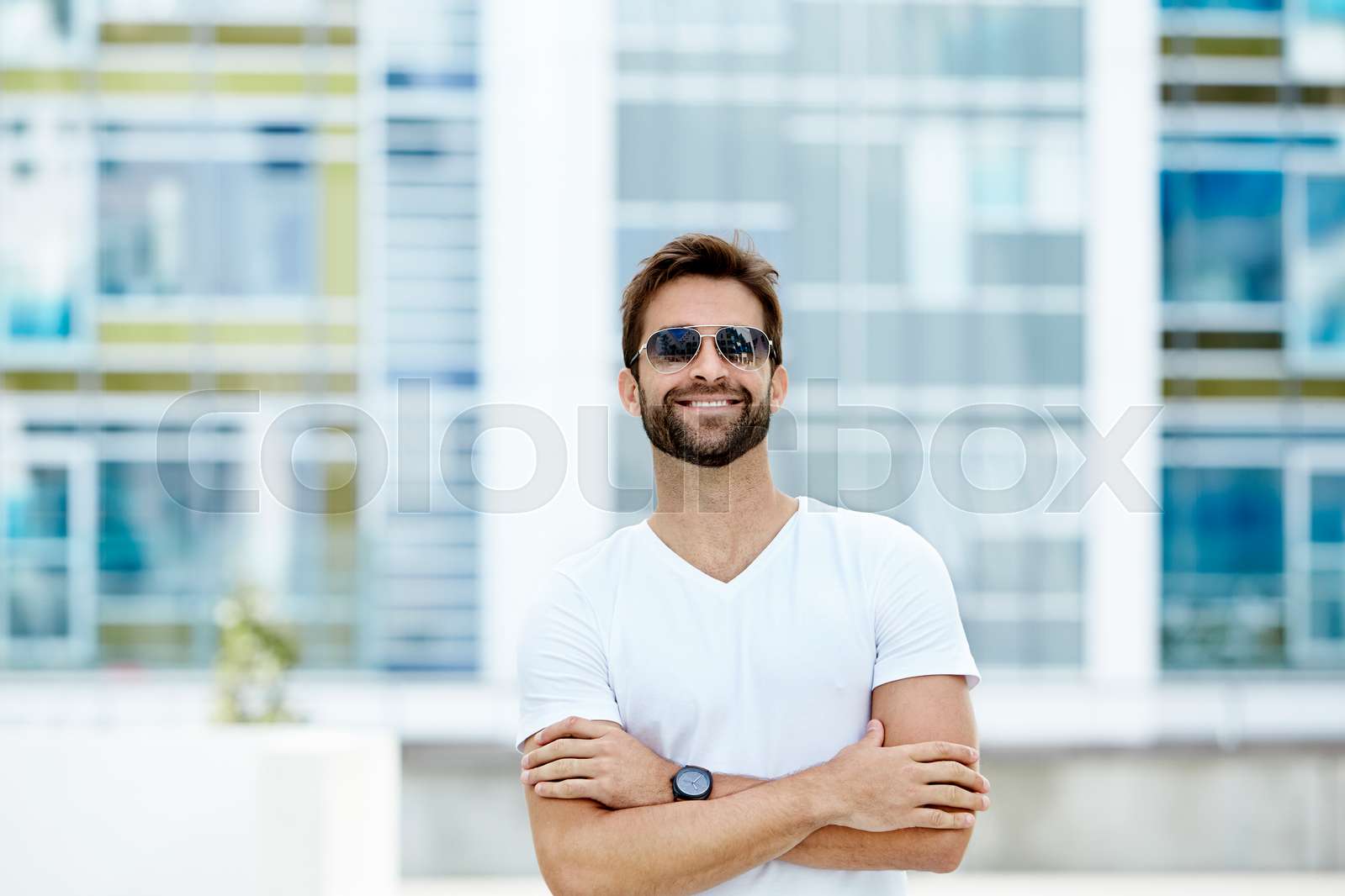 Confident guy | Stock image | Colourbox