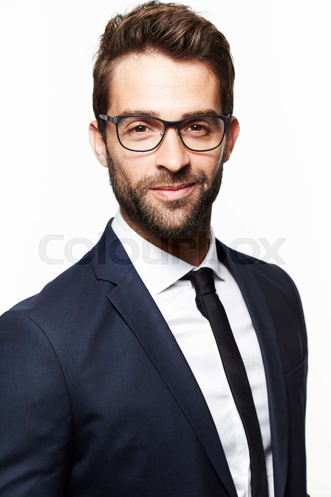 Guy in focus | Stock image | Colourbox