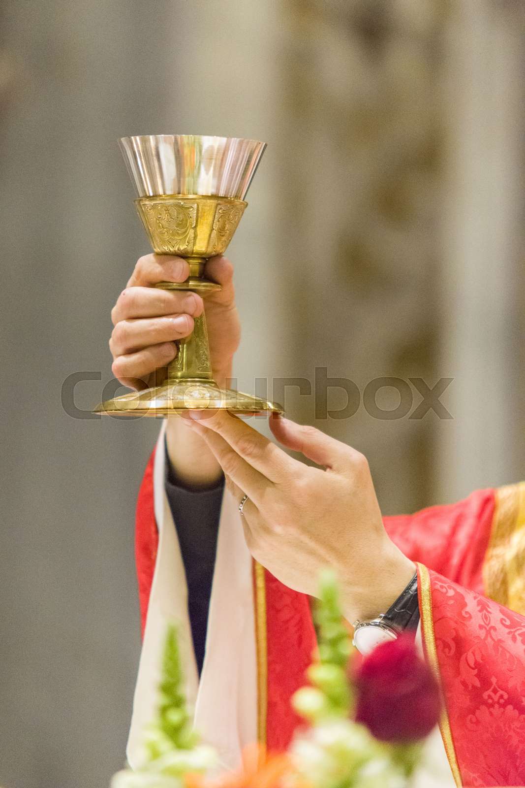 Communion Rite | Stock image | Colourbox
