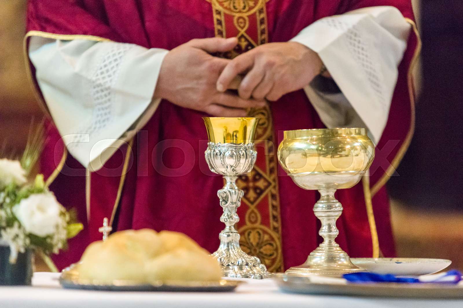 Communion Rite | Stock image | Colourbox