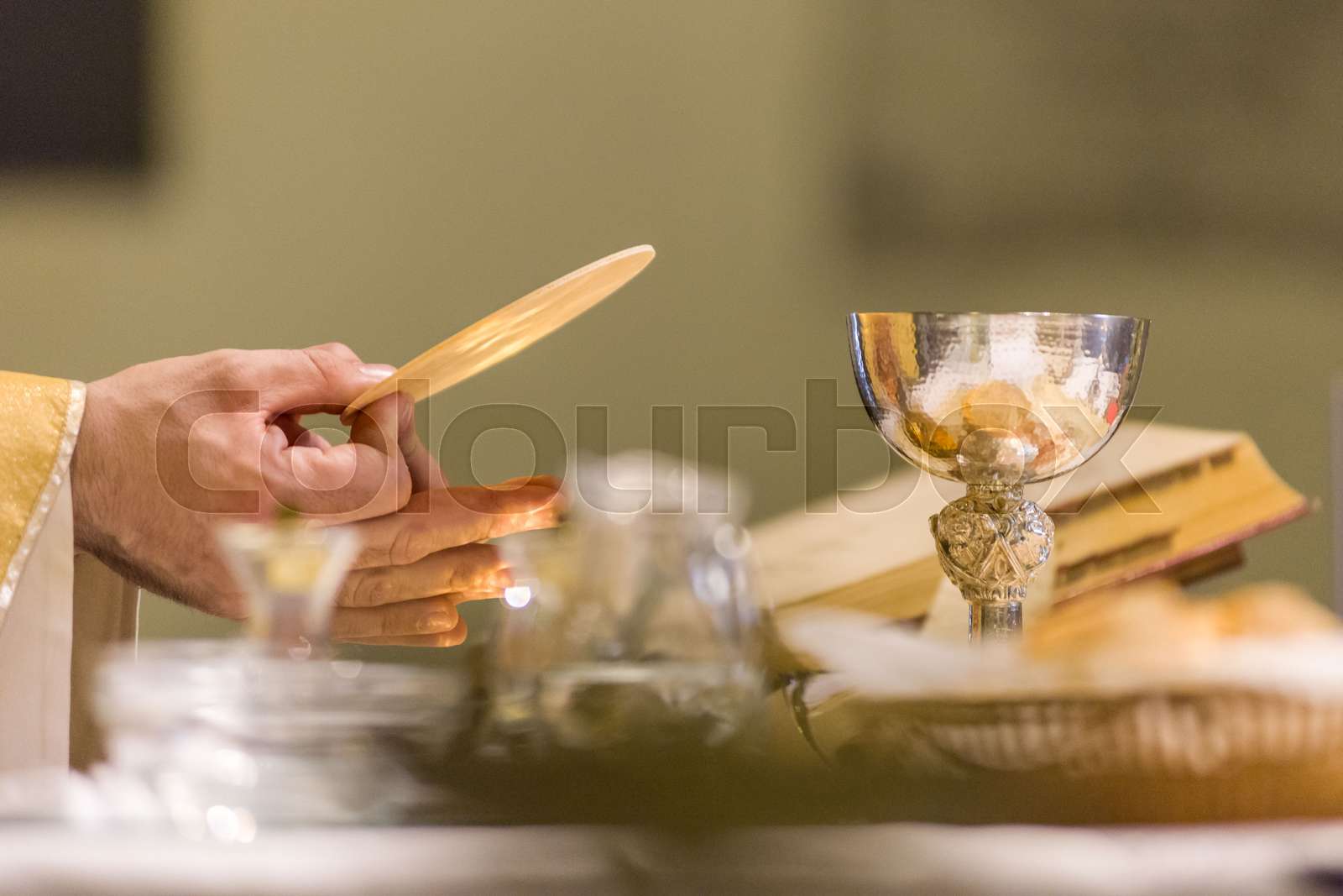 Communion Rite | Stock image | Colourbox