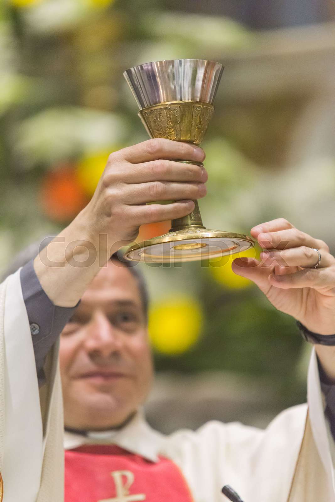 Communion Rite | Stock image | Colourbox