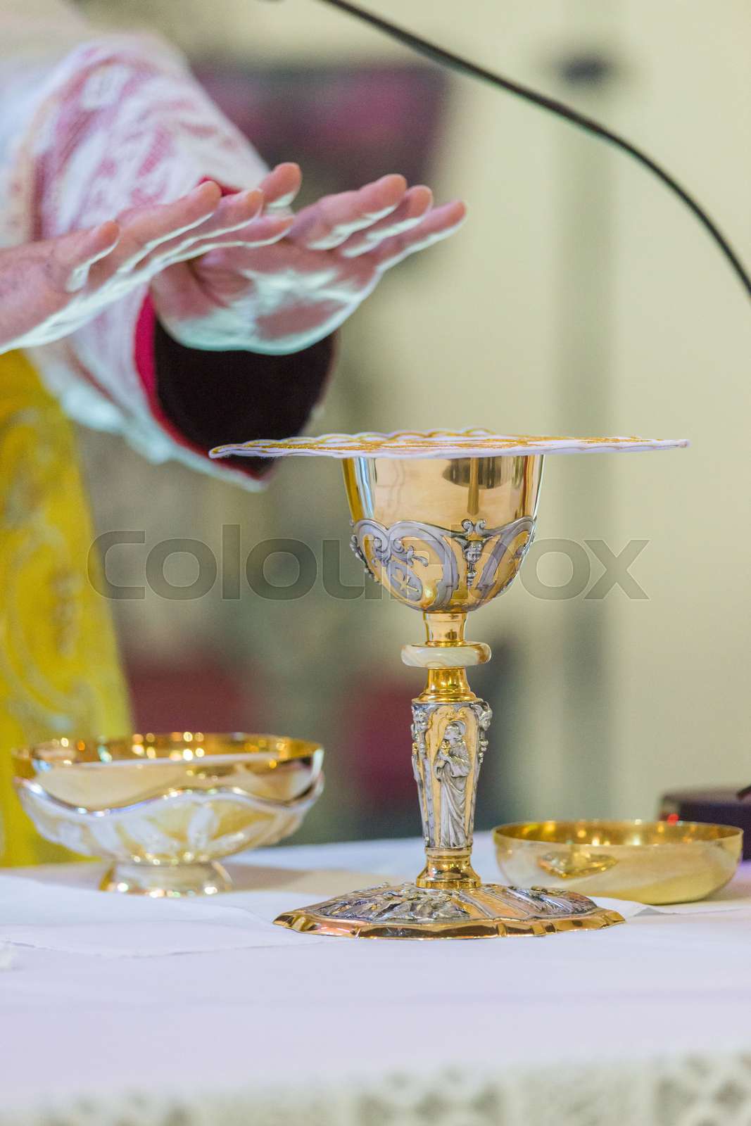 Communion Rite | Stock image | Colourbox