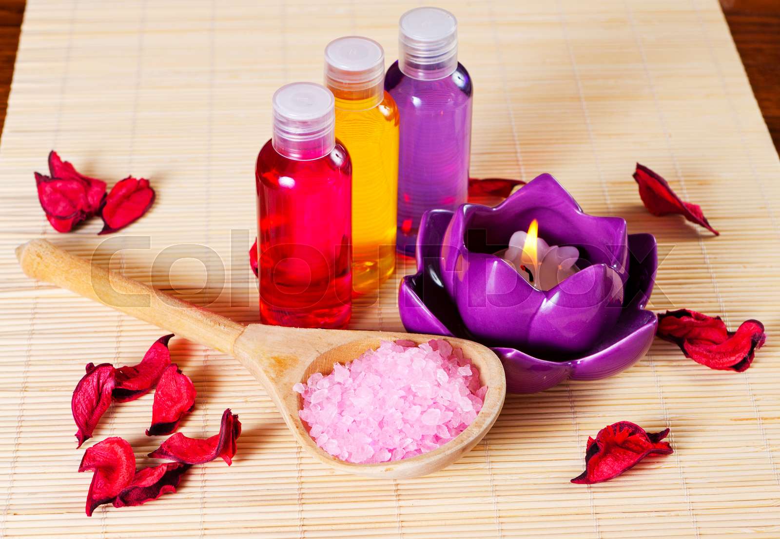 objects for taking bath | Stock image | Colourbox