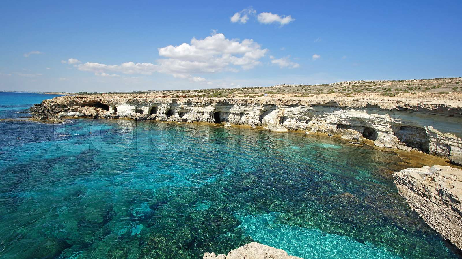 Sea Caves, Cyprus, Europe | Stock image | Colourbox