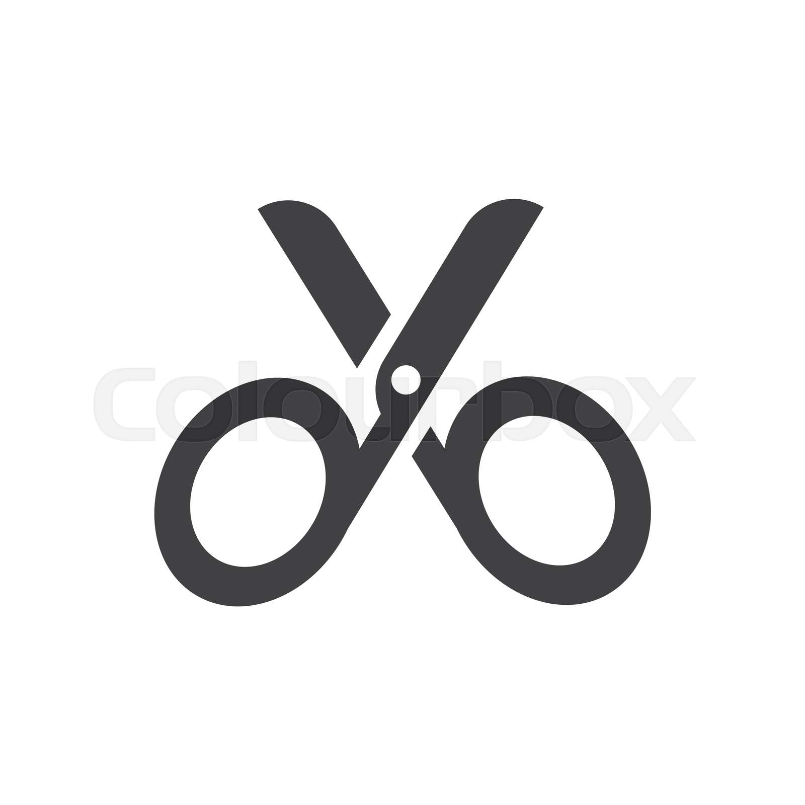 cut symbol icon vector | Stock vector | Colourbox