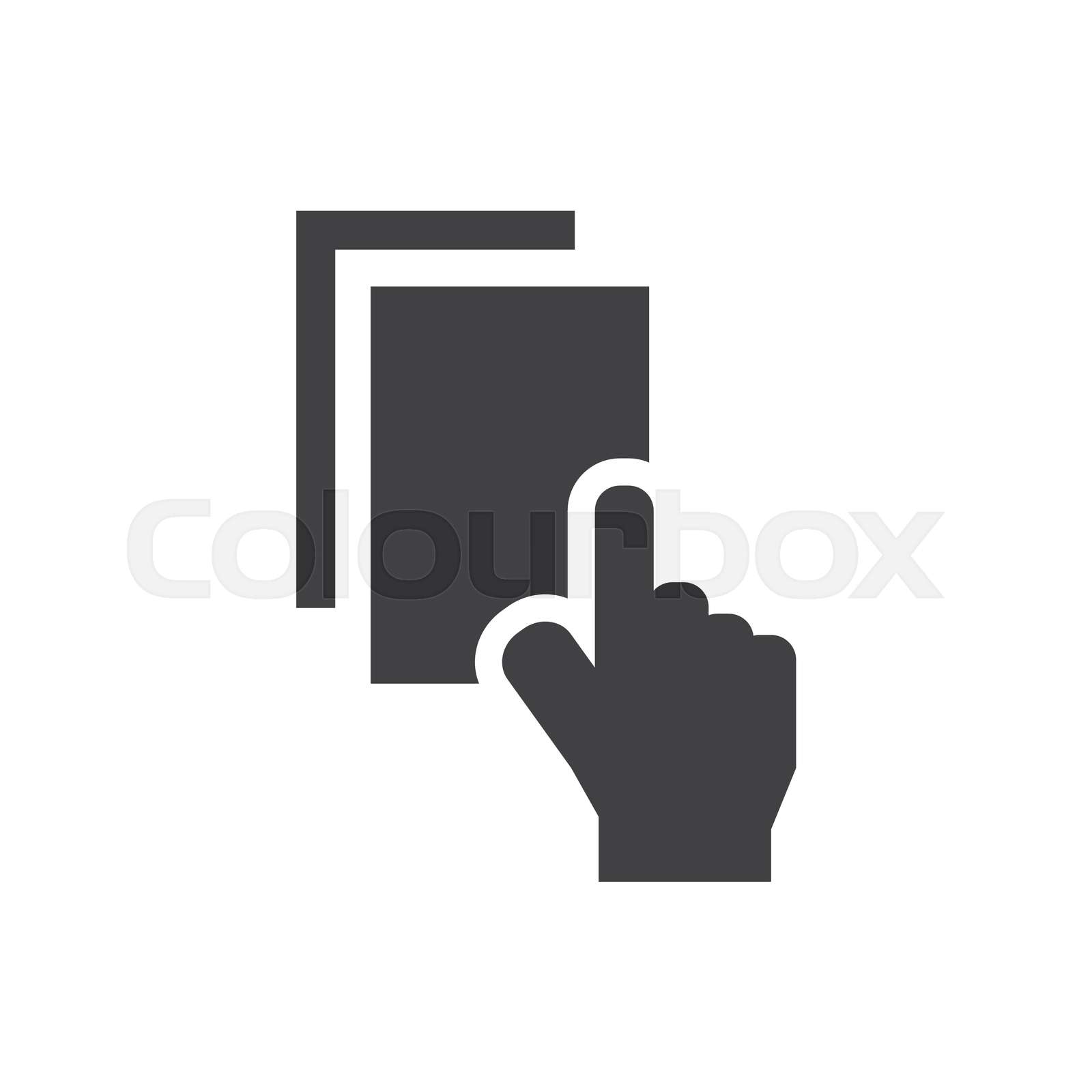 Pick up card ATM Symbol Icon Design | Stock vector | Colourbox