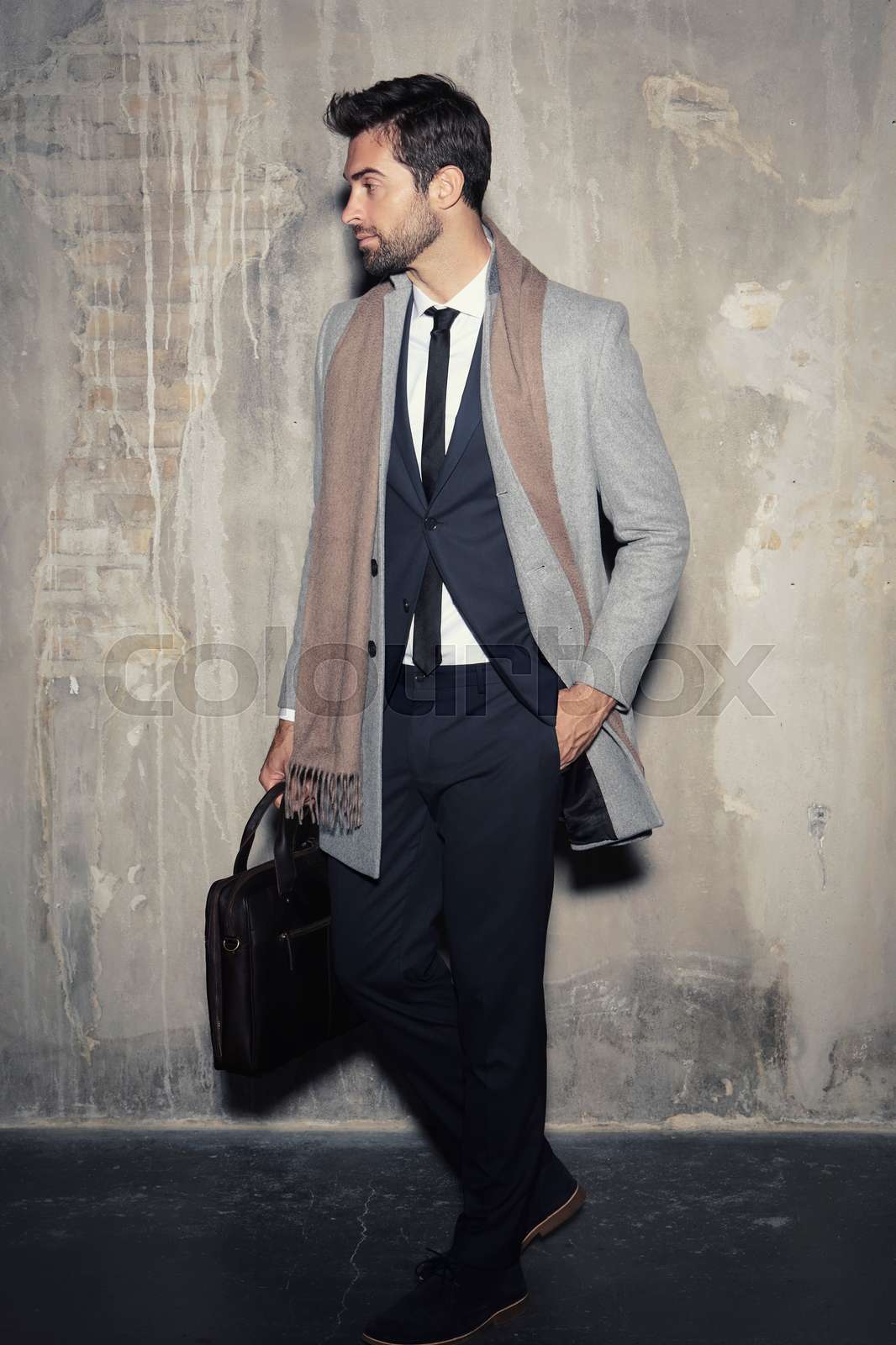 Sharp looking dude | Stock image | Colourbox