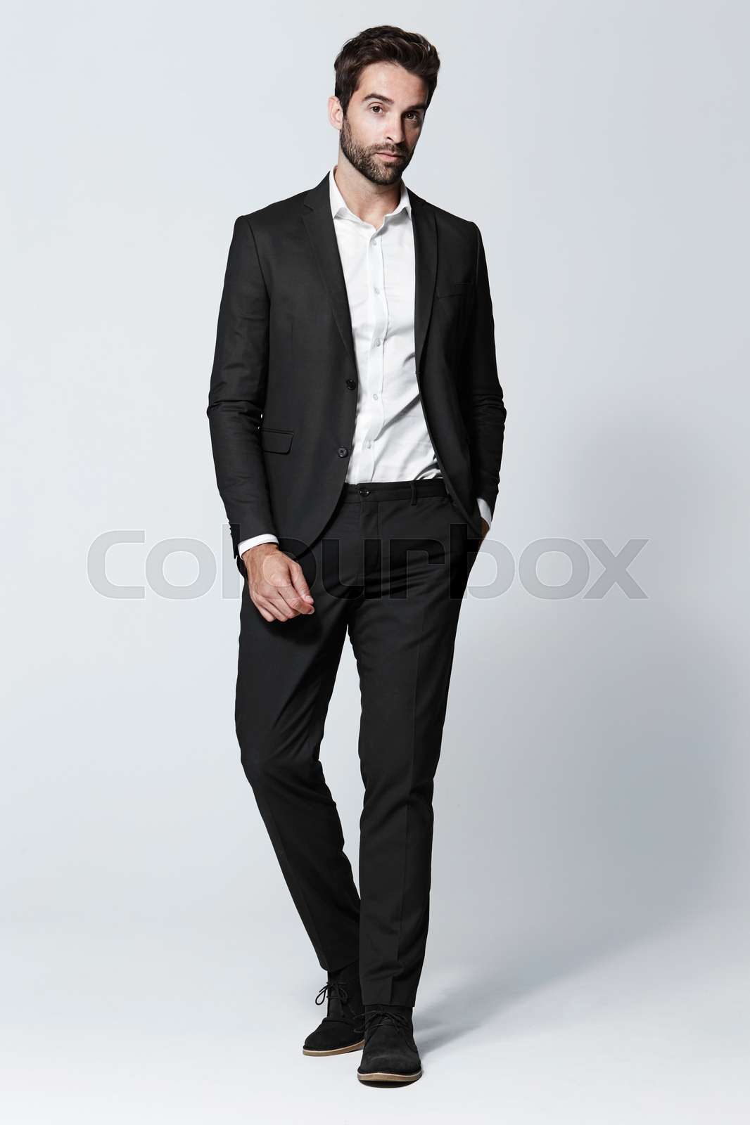Smart dressed man | Stock image | Colourbox