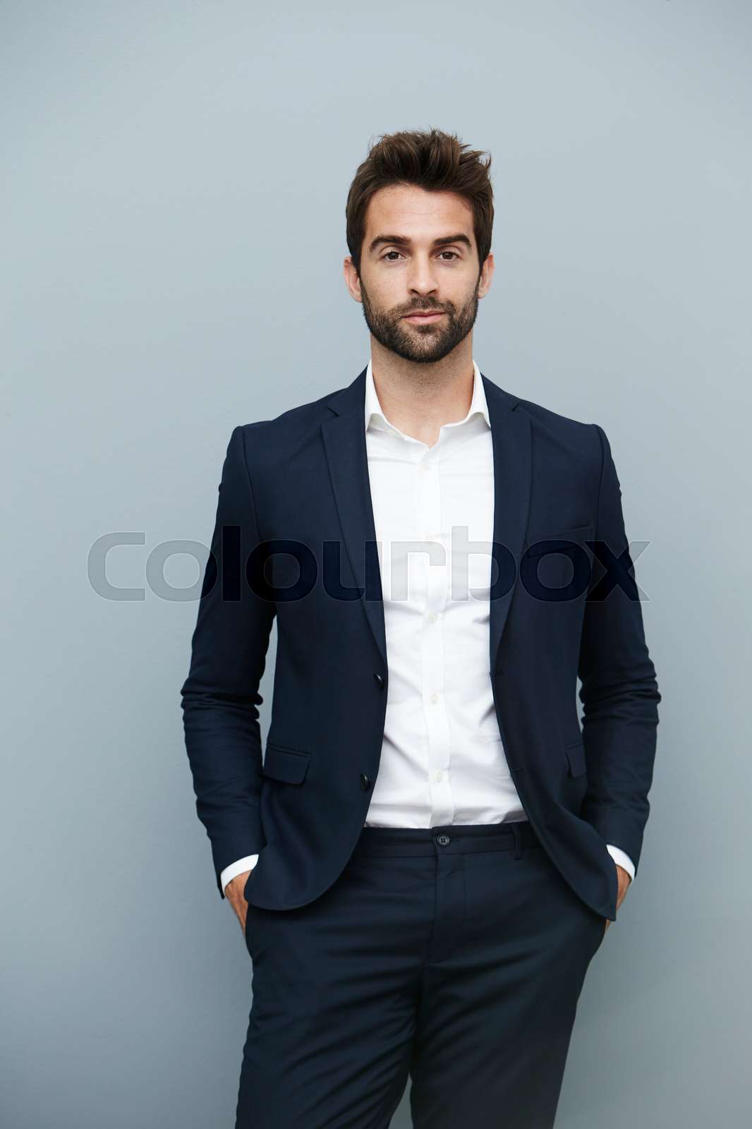 anzug, fotografie, portrait | Stock Bild | Colourbox