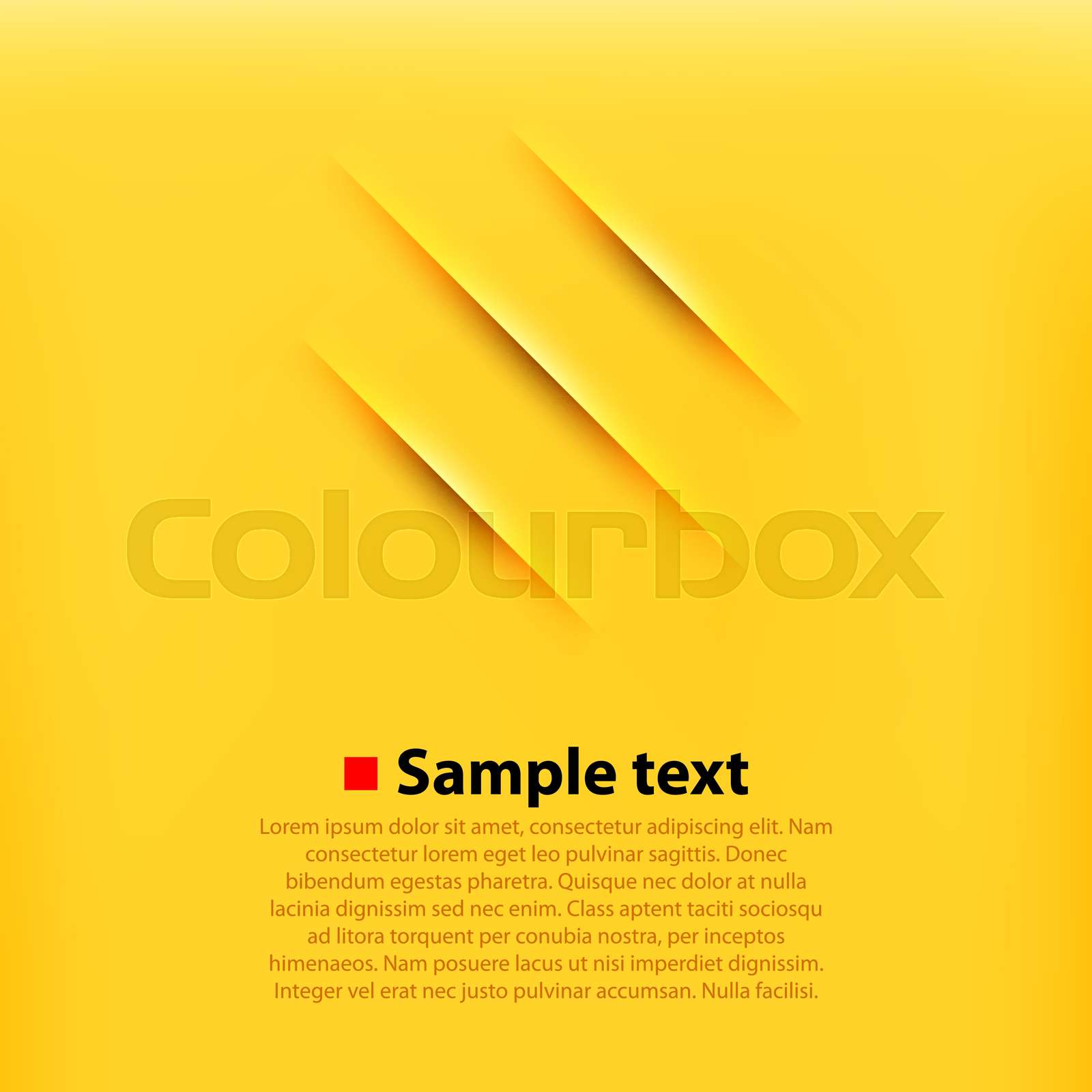 Scratches yellow background. | Stock vector | Colourbox