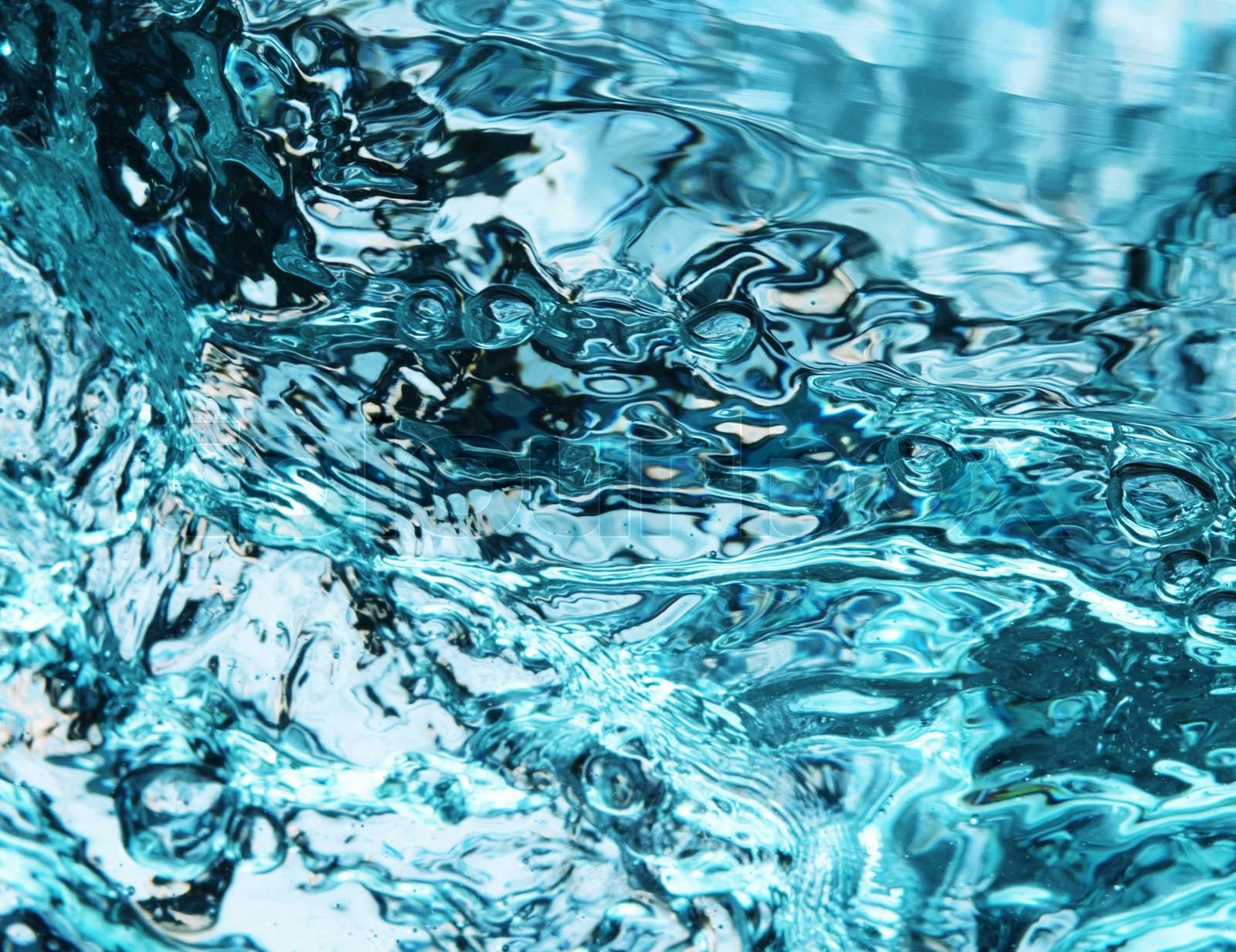 Blue water background abstract, aqua, background, bath, blue, | Stock ...
