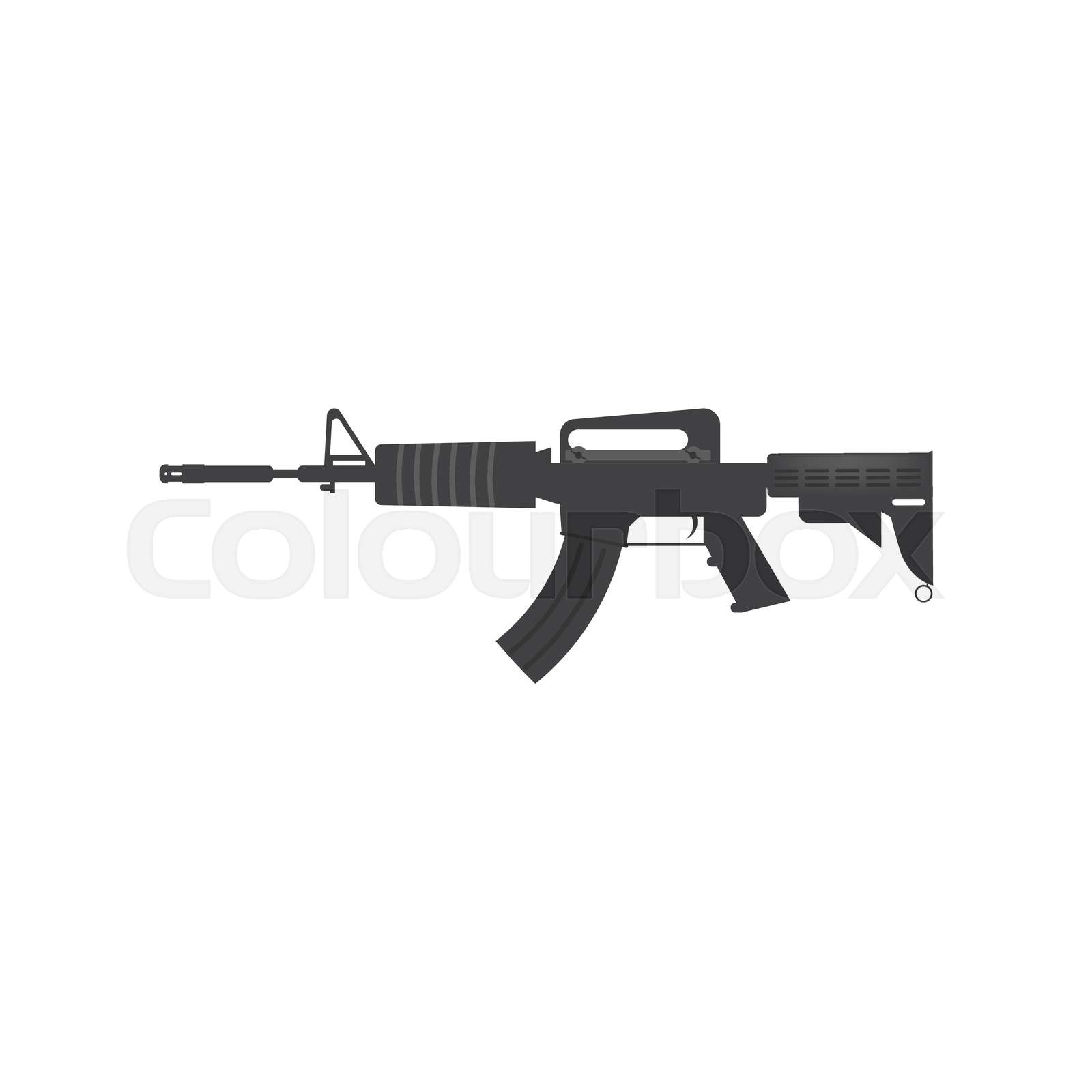 Weapon vector illustration | Stock vector | Colourbox
