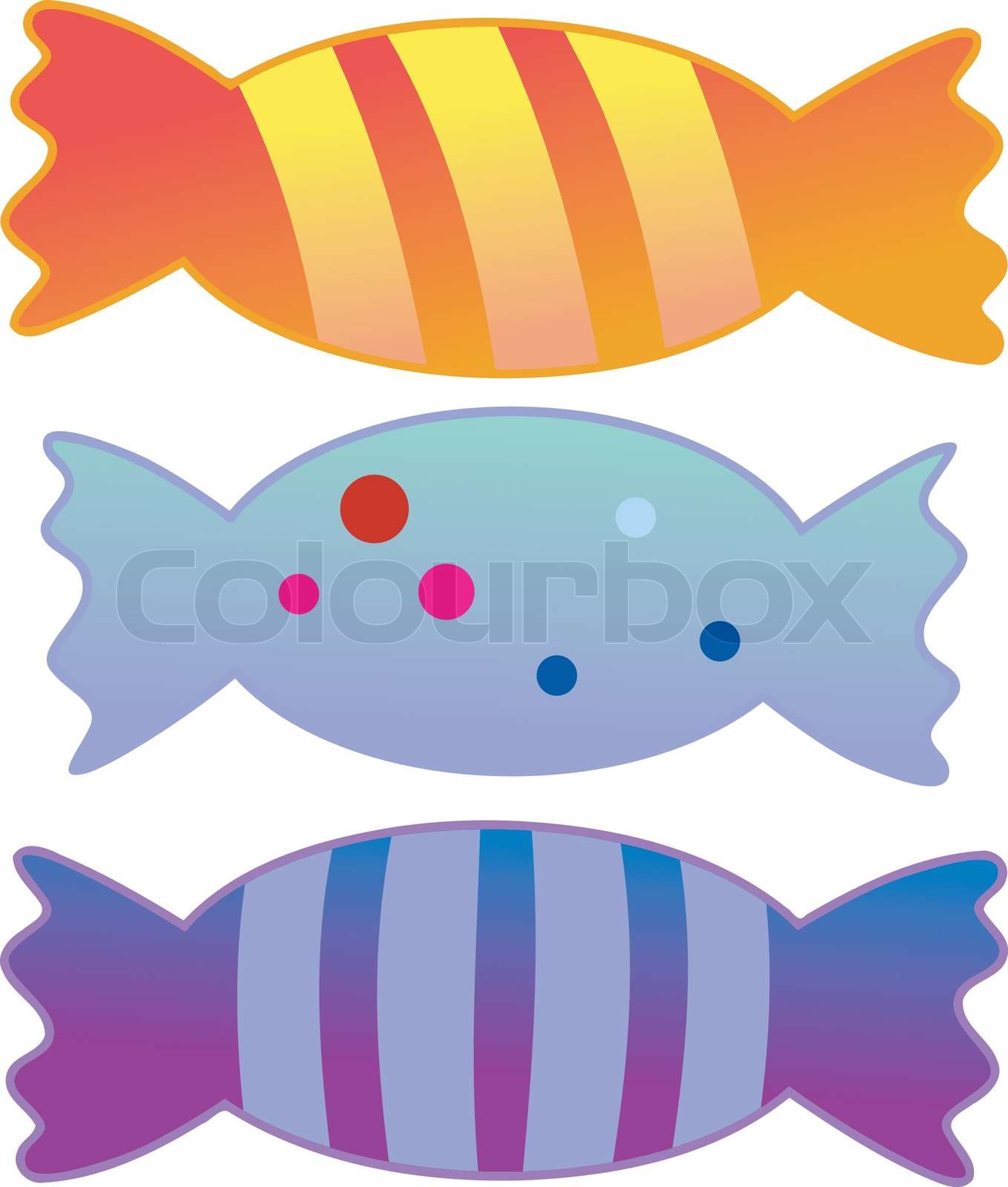 set of candies | Stock vector | Colourbox