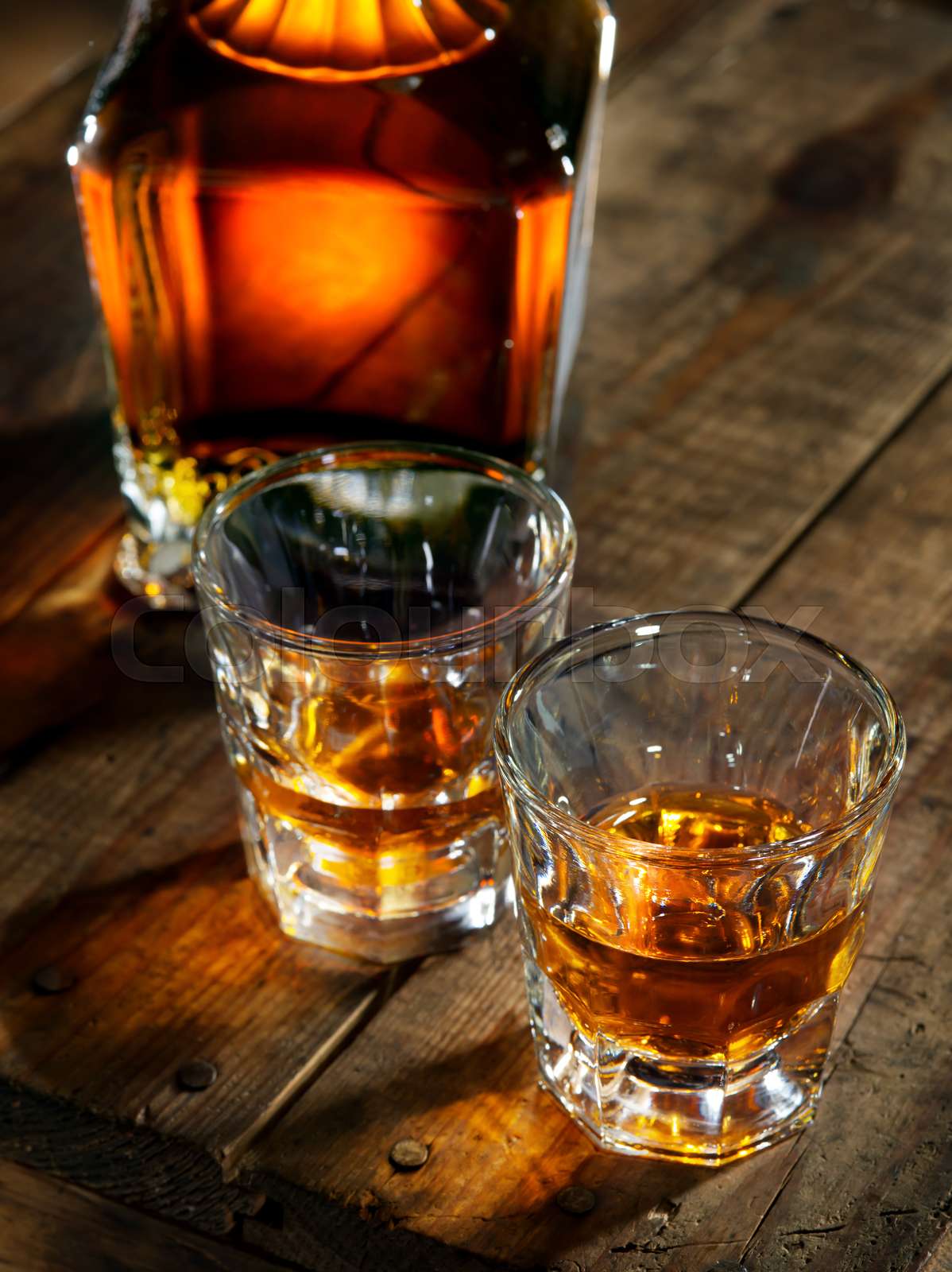 whisky, spiritus, bourbon | Stock foto | Colourbox