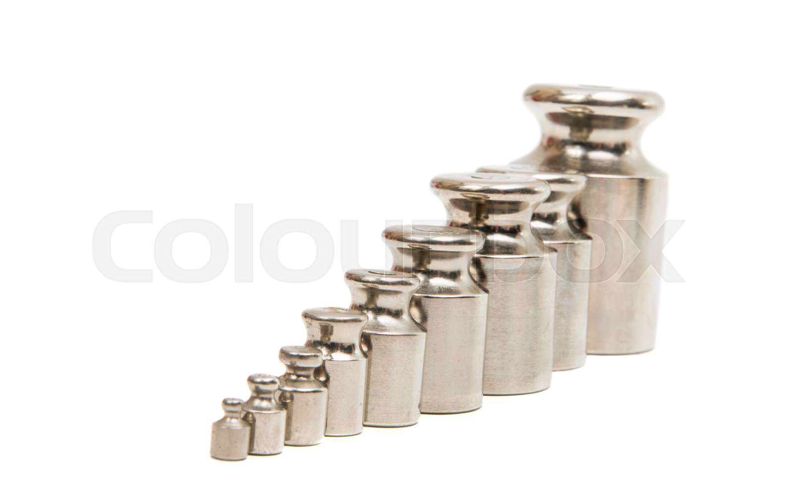 eichung, genauigkeit, reihe | Stock Bild | Colourbox