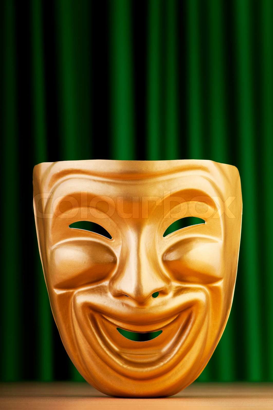 Masken mit dem Theater -Konzept | Stock Bild | Colourbox