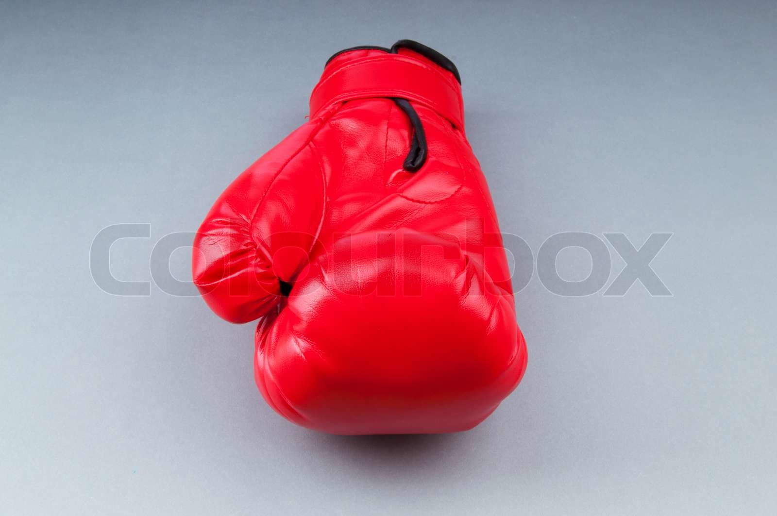 Boxing gloves on the table | Stock image | Colourbox