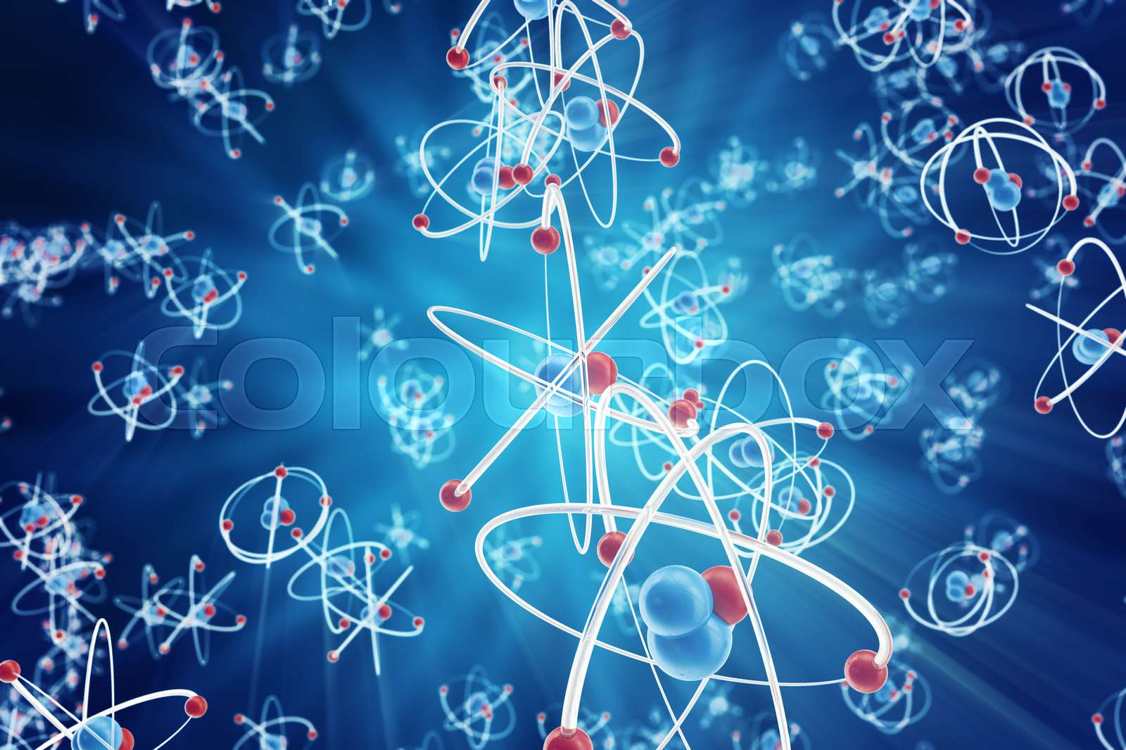 Chemistry Wallpaper Atoms