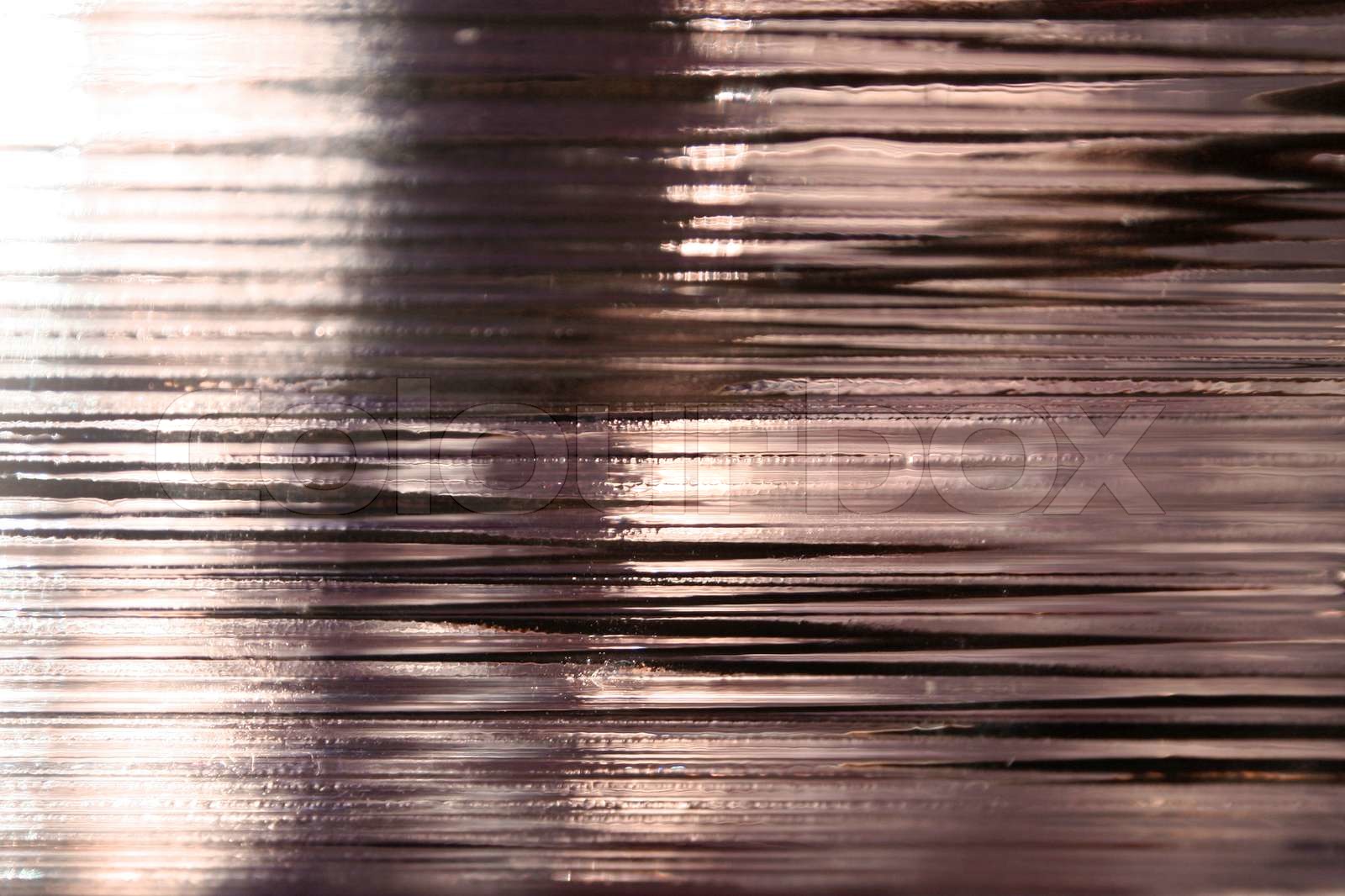 Wavy reflective glass surface texture | Stock image | Colourbox