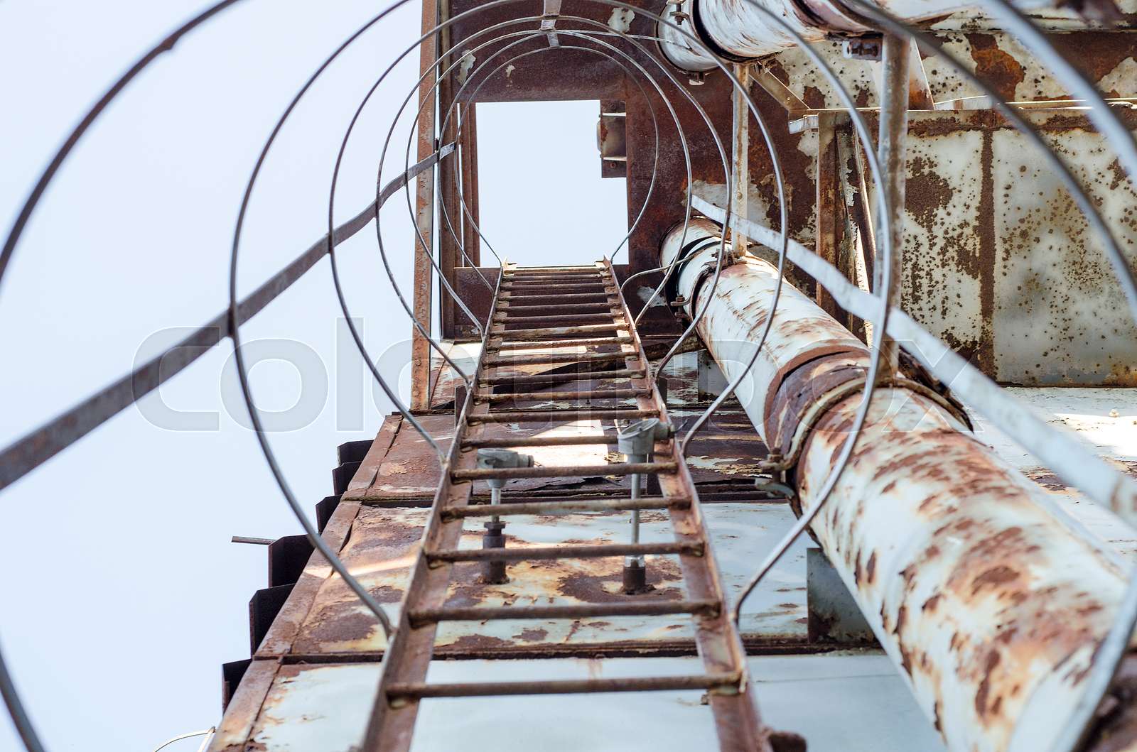 Rusty ladder | Stock image | Colourbox